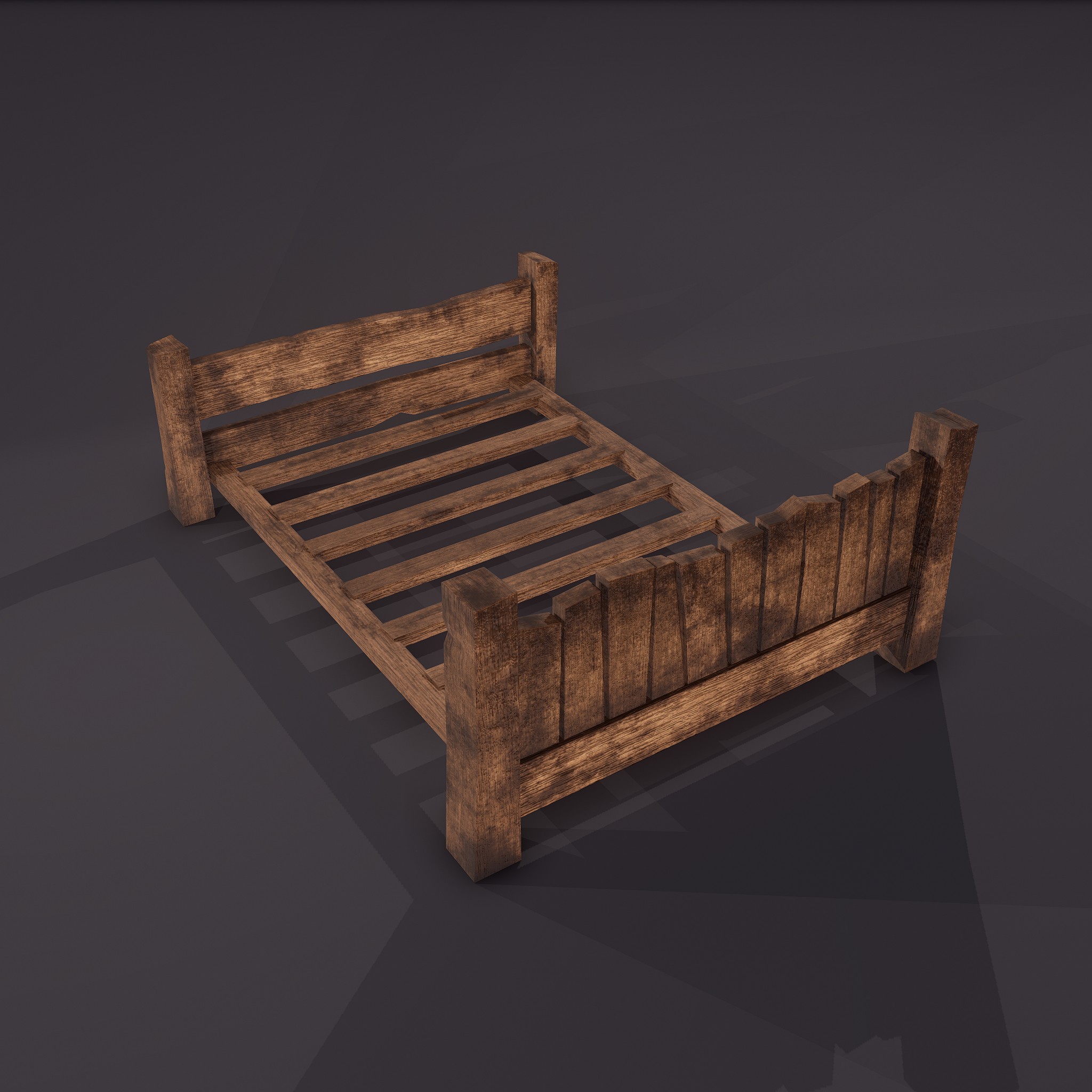 Medieval Bed Set - 3D Model by Get Dead Entertainment