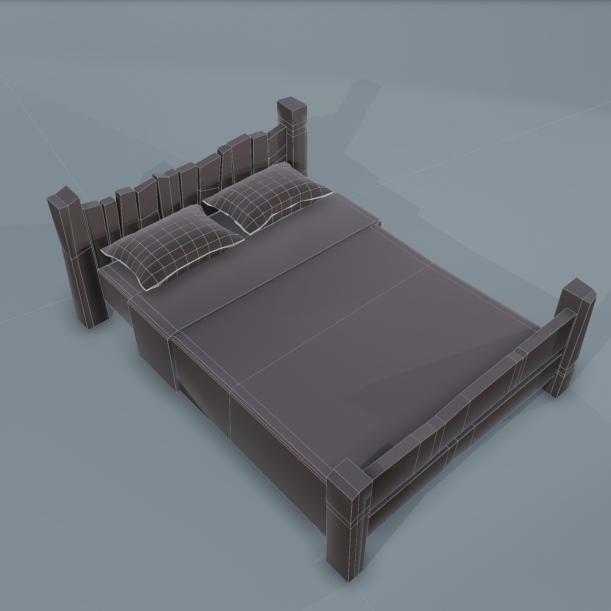 Medieval Bed Set - 3D Model by Get Dead Entertainment
