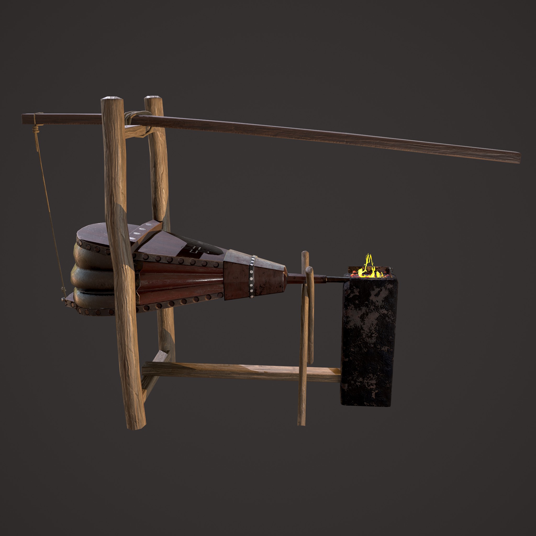 Medieval Bellows - 3D Model by Get Dead Entertainment