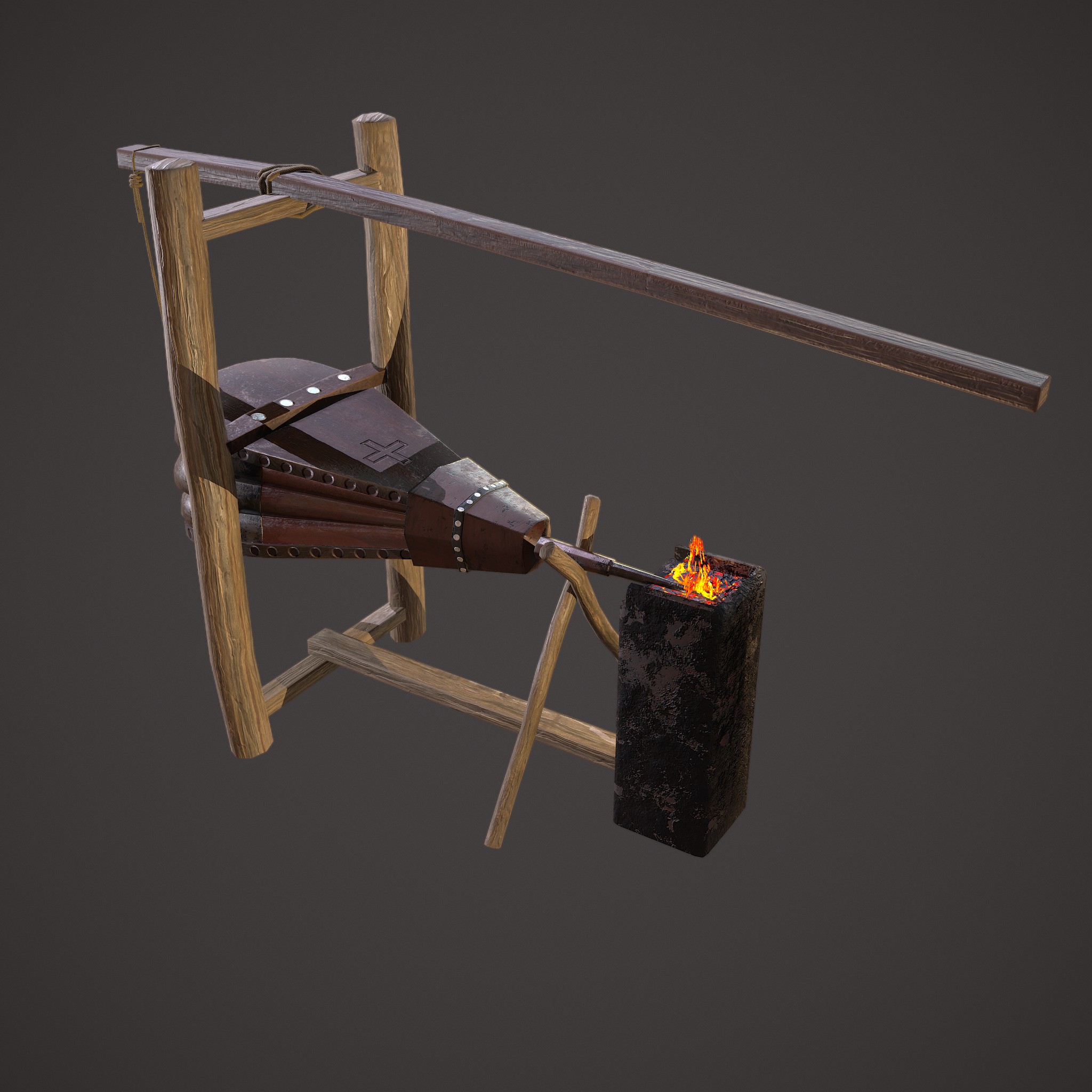 Medieval Bellows - 3D Model by Get Dead Entertainment
