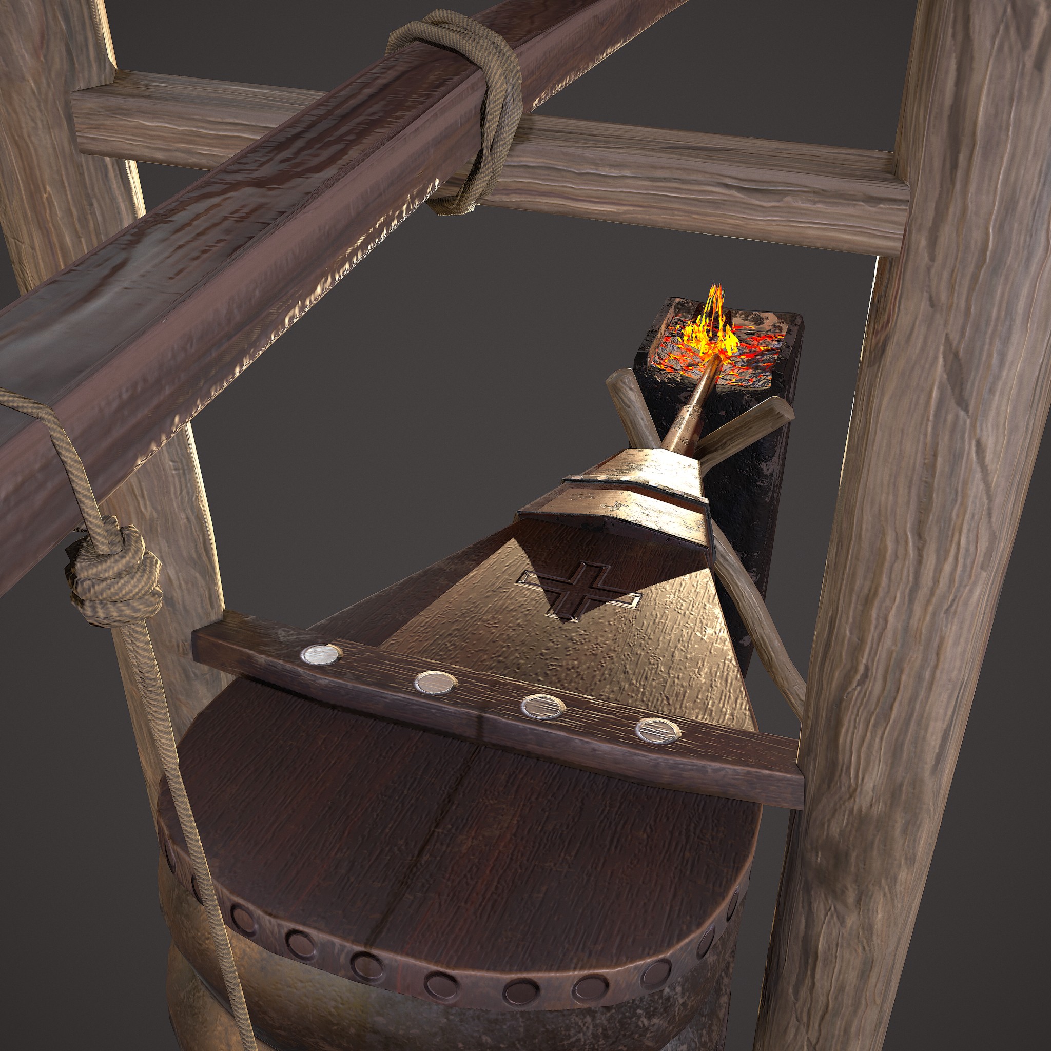 Medieval Bellows - 3D Model by Get Dead Entertainment