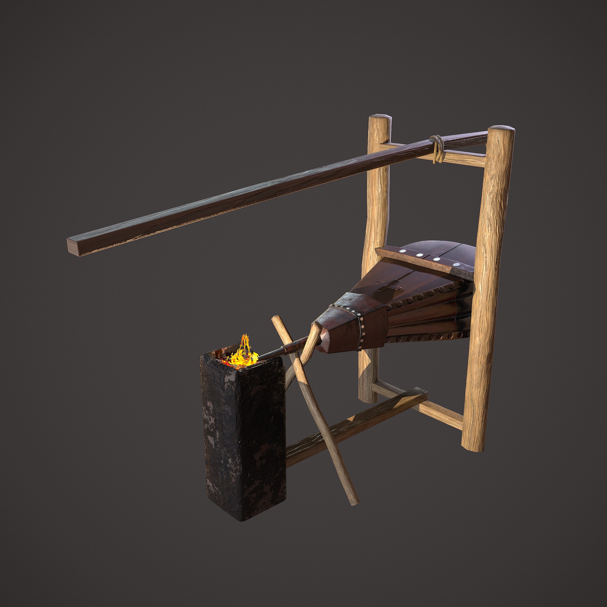 Medieval Bellows - 3D Model by Get Dead Entertainment