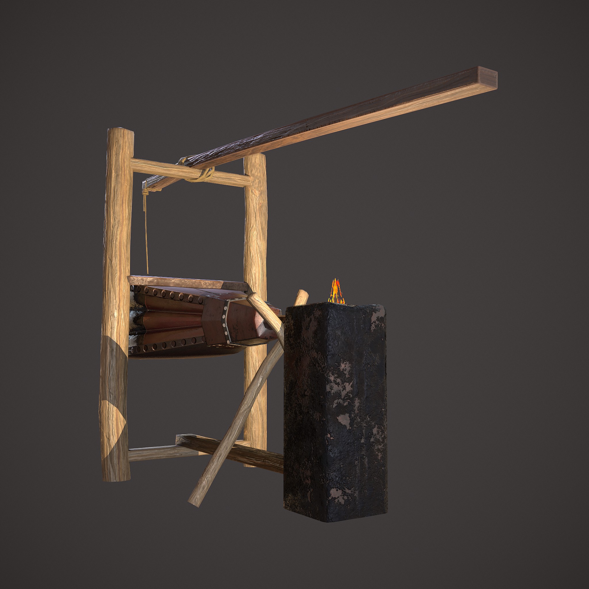 Medieval Bellows - 3D Model by Get Dead Entertainment
