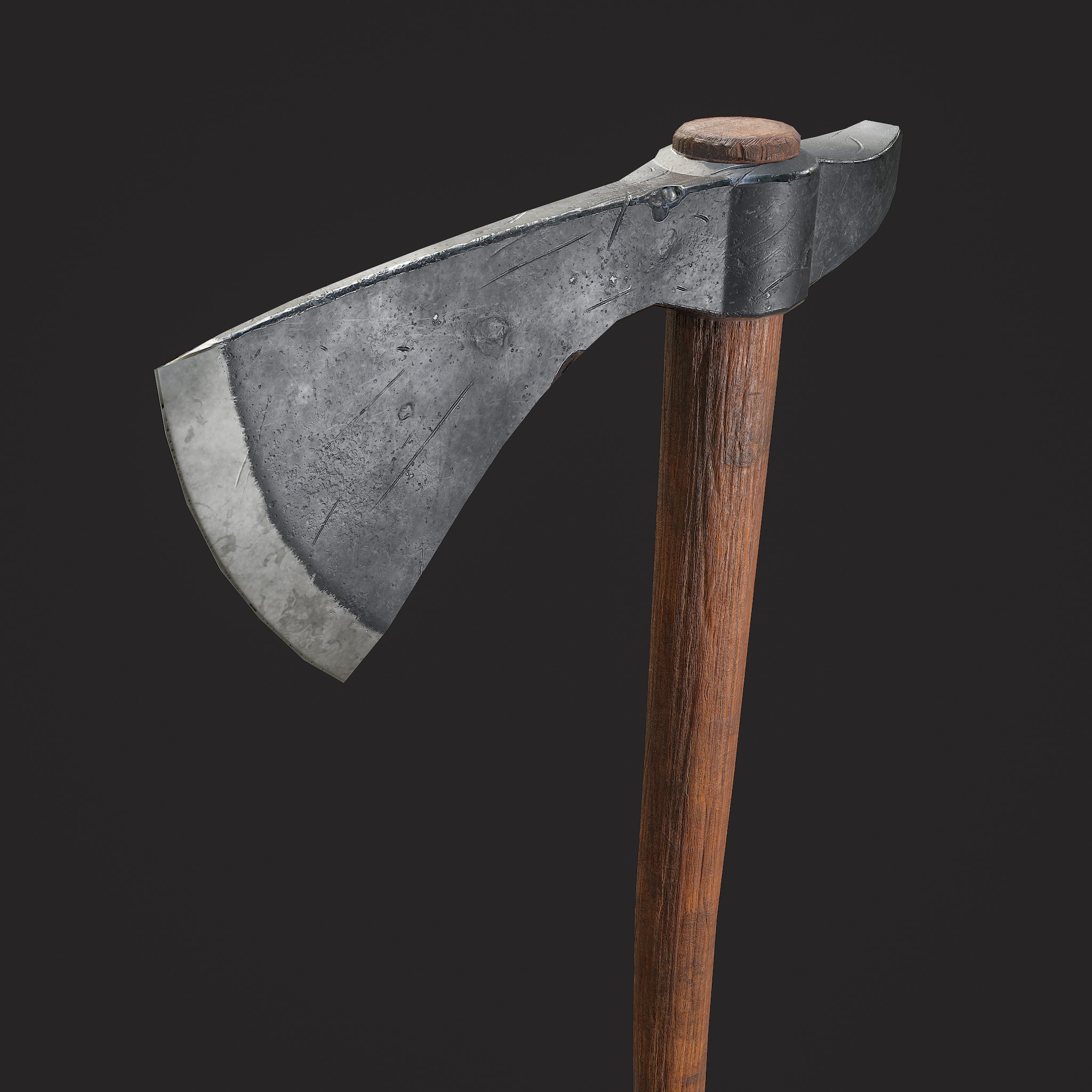 Medieval Blacksmith Ax Hatchet - 3D Model by Get Dead Entertainment