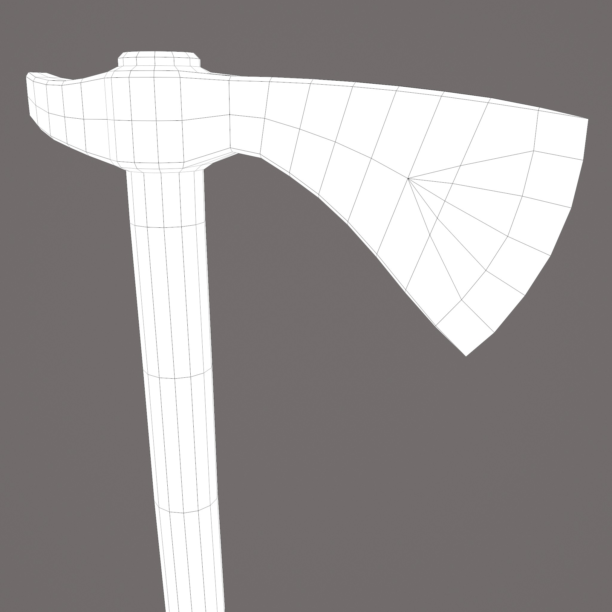 Medieval Blacksmith Ax Hatchet - 3D Model by Get Dead Entertainment