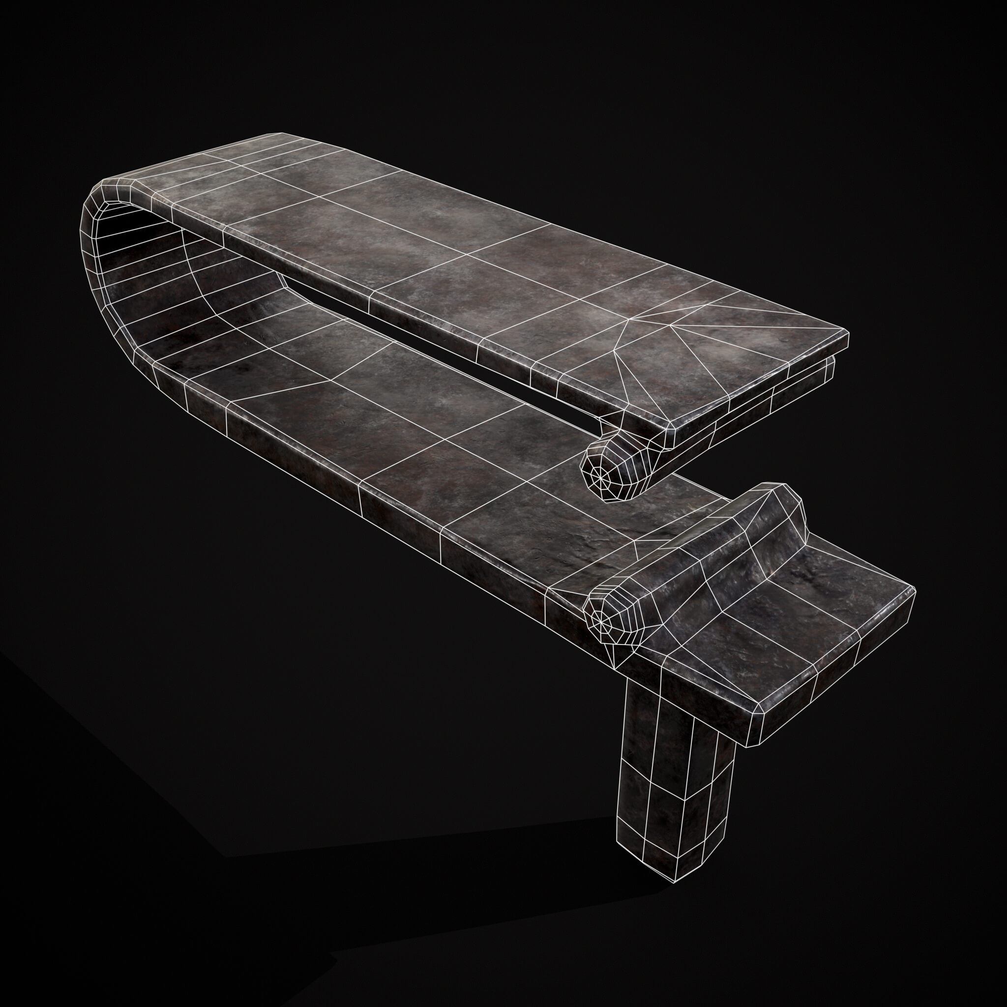 Medieval Blacksmith Fuller - 3D Model by Get Dead Entertainment