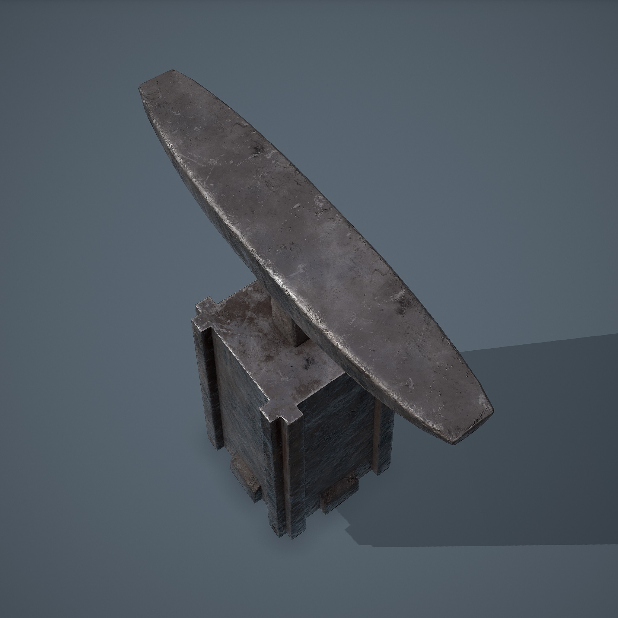 Medieval Blacksmith Long Anvil - 3D Model by Get Dead Entertainment