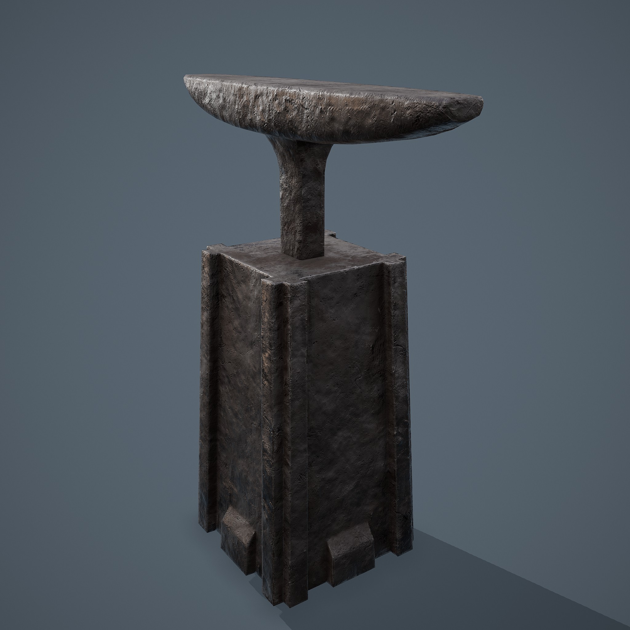 Medieval Blacksmith Long Anvil - 3D Model by Get Dead Entertainment