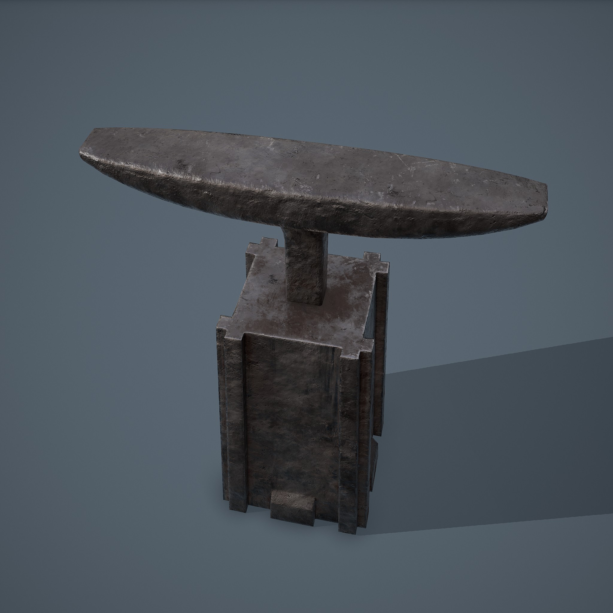 Medieval Blacksmith Long Anvil - 3D Model by Get Dead Entertainment