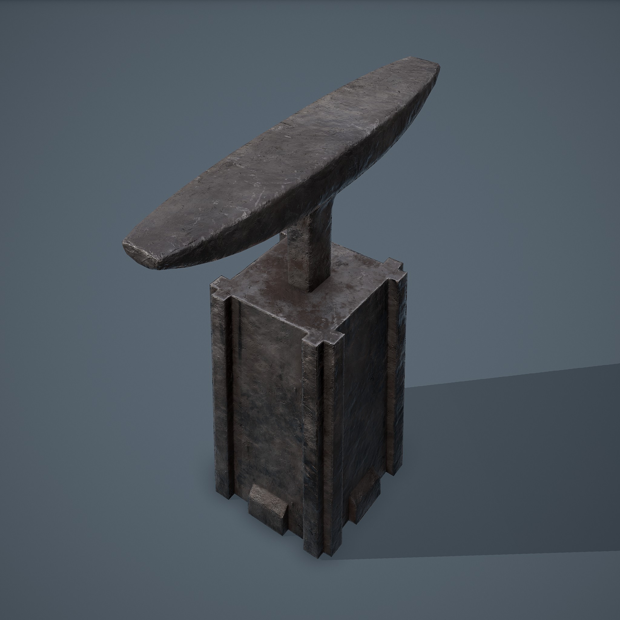 Medieval Blacksmith Long Anvil - 3D Model by Get Dead Entertainment