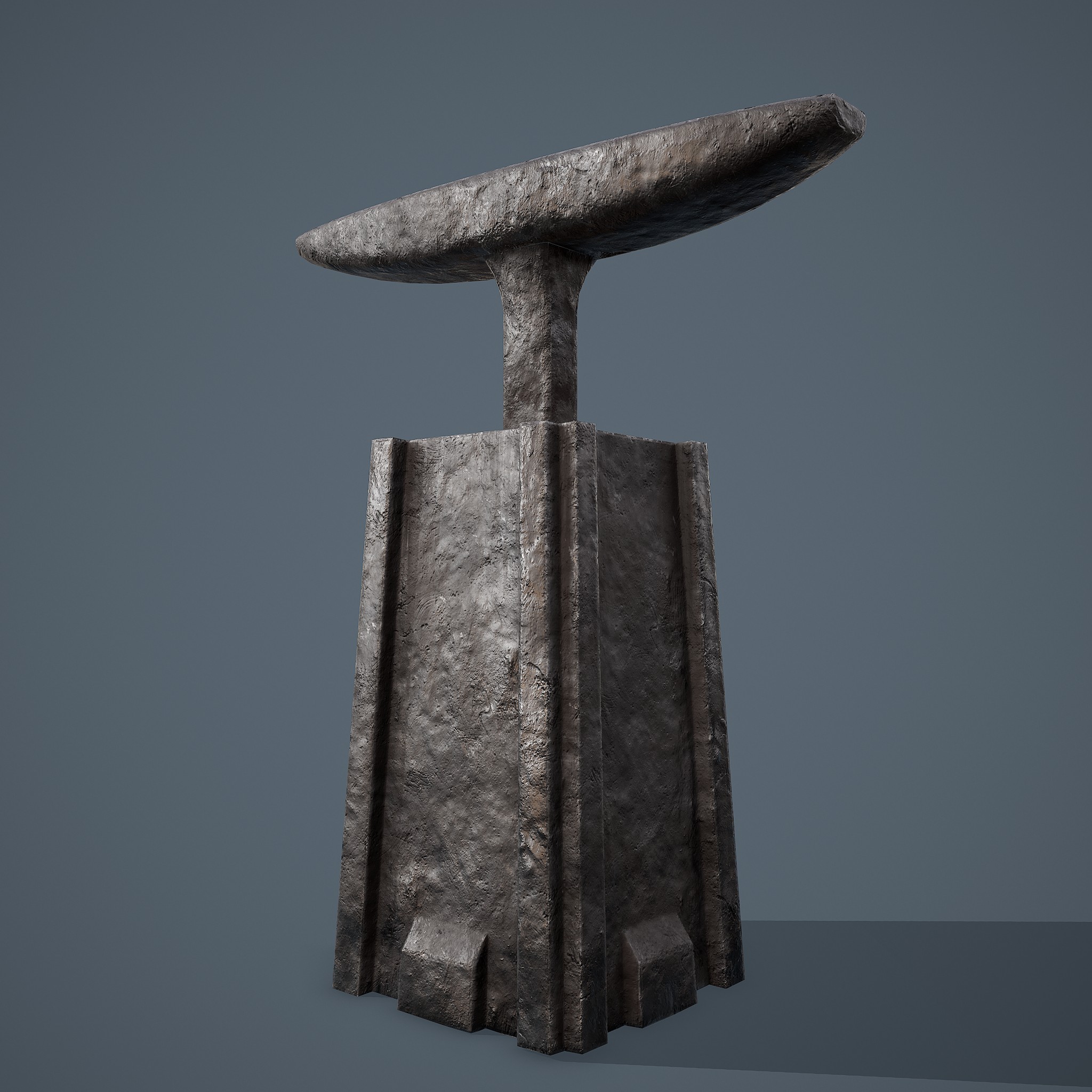Medieval Blacksmith Long Anvil - 3D Model by Get Dead Entertainment