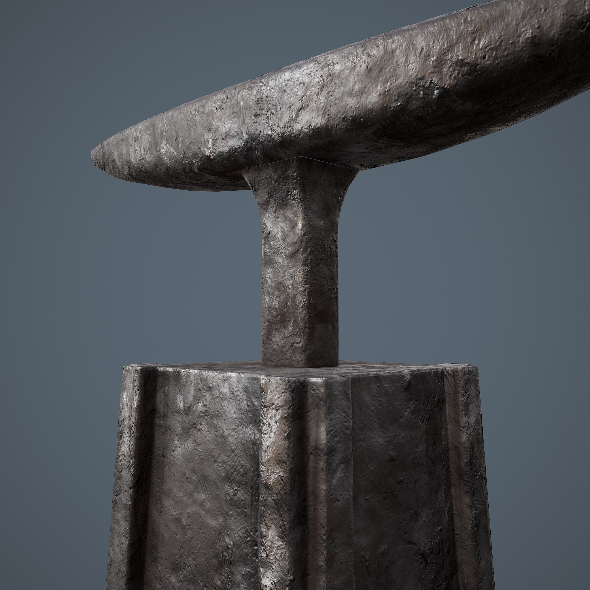 Medieval Blacksmith Long Anvil - 3D Model by Get Dead Entertainment