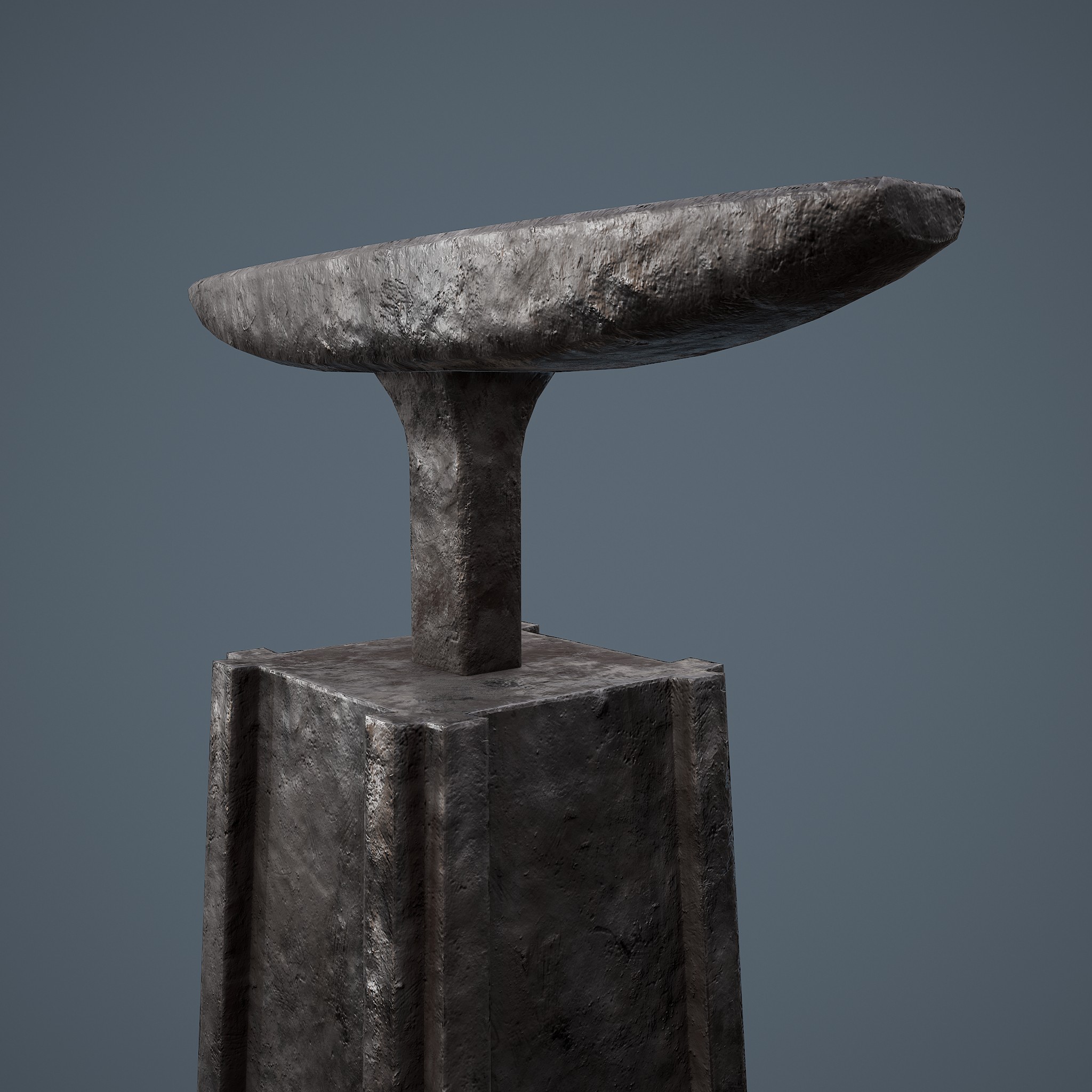 Medieval Blacksmith Long Anvil - 3D Model by Get Dead Entertainment