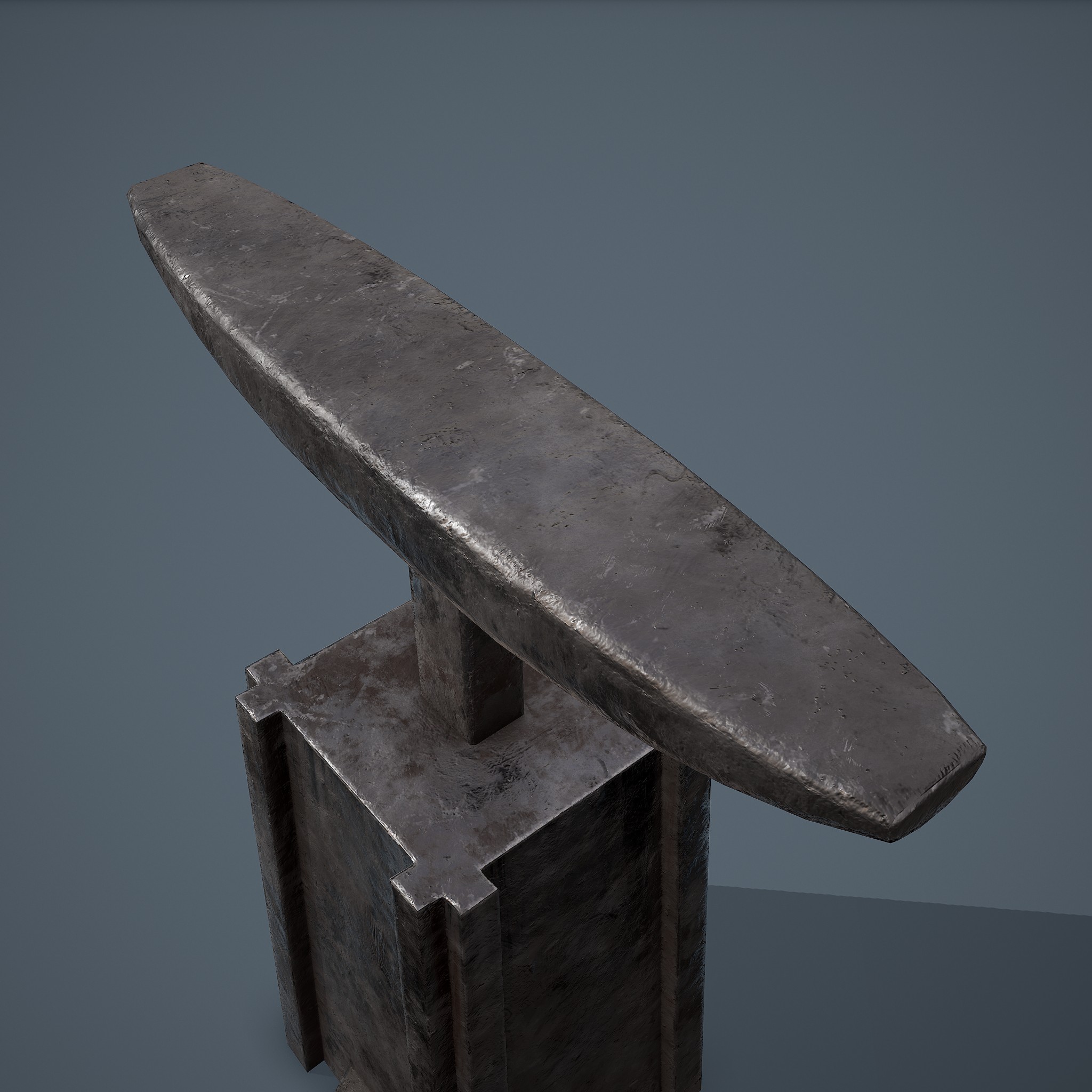 Medieval Blacksmith Long Anvil - 3D Model by Get Dead Entertainment
