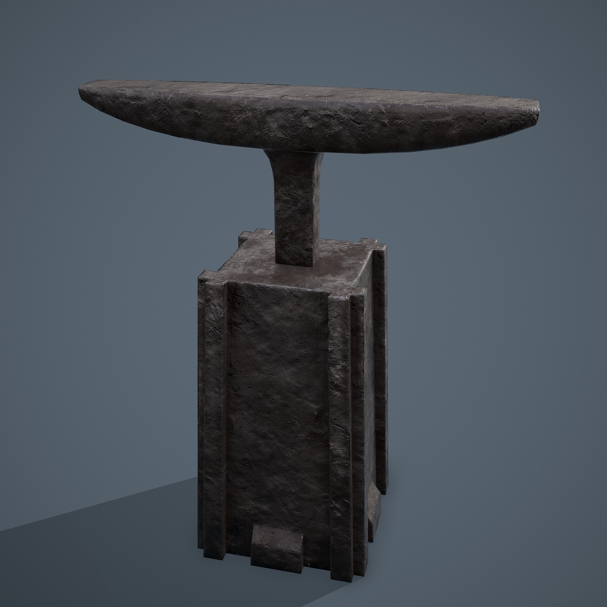 Medieval Blacksmith Long Anvil - 3D Model by Get Dead Entertainment
