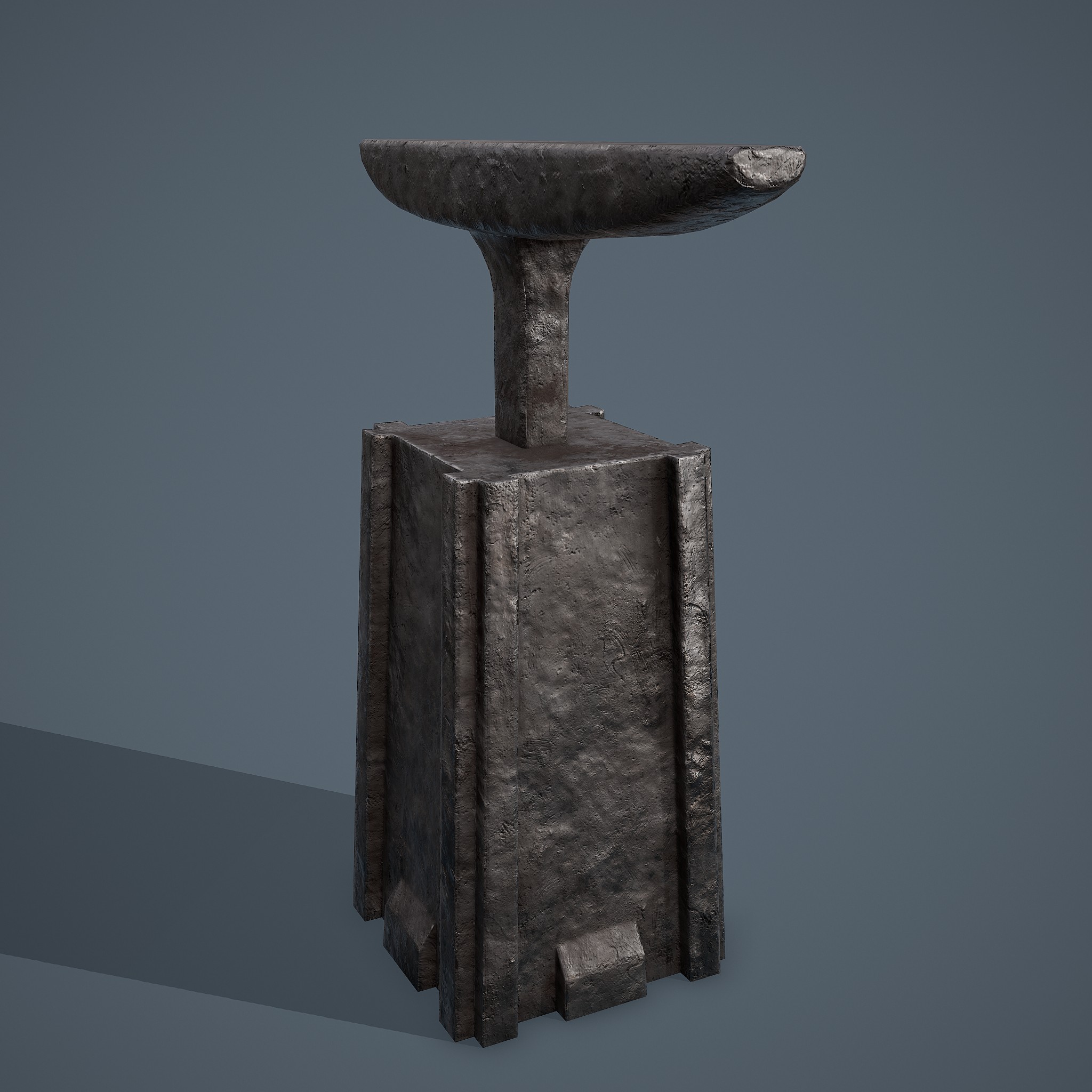 Medieval Blacksmith Long Anvil - 3D Model by Get Dead Entertainment