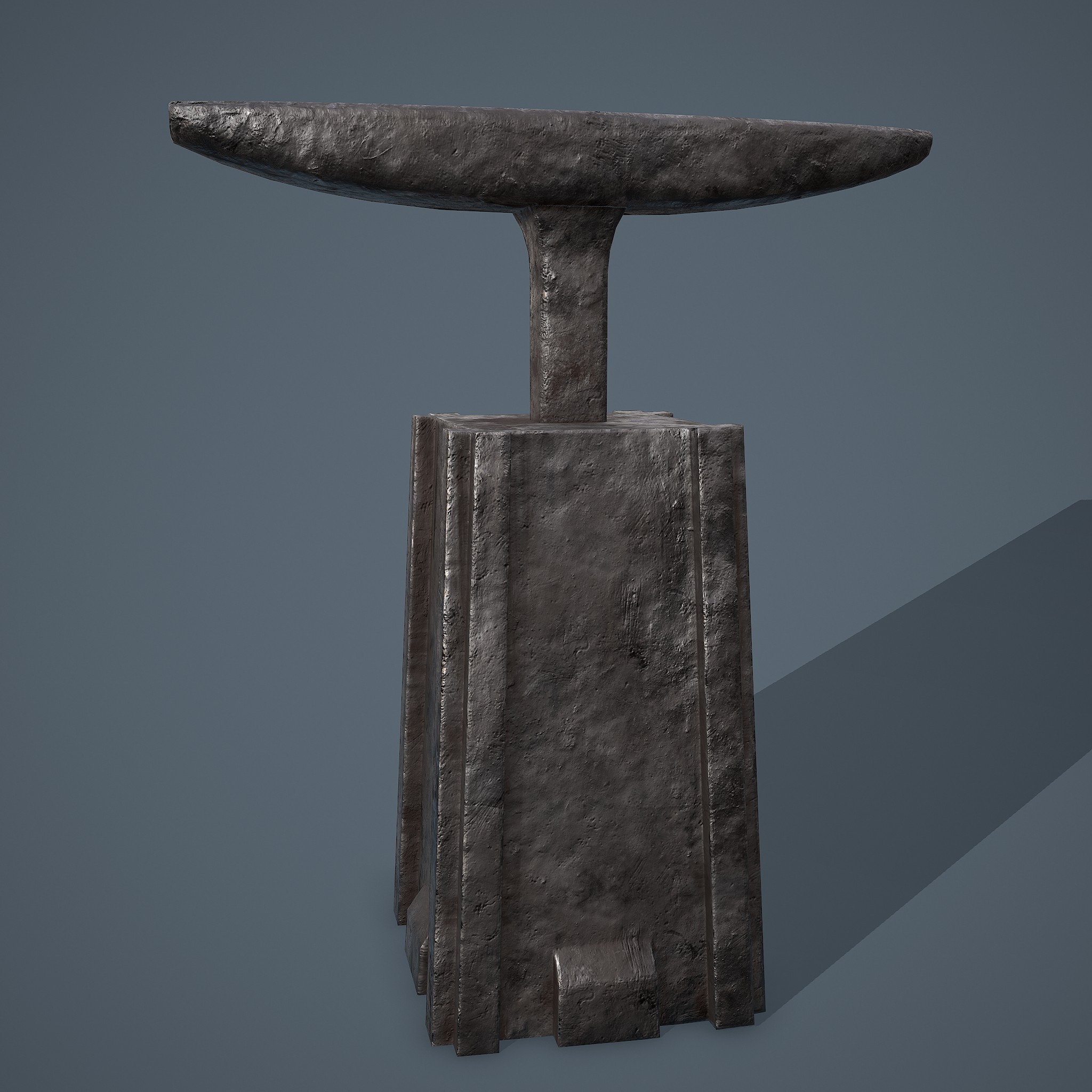 Medieval Blacksmith Long Anvil - 3D Model by Get Dead Entertainment