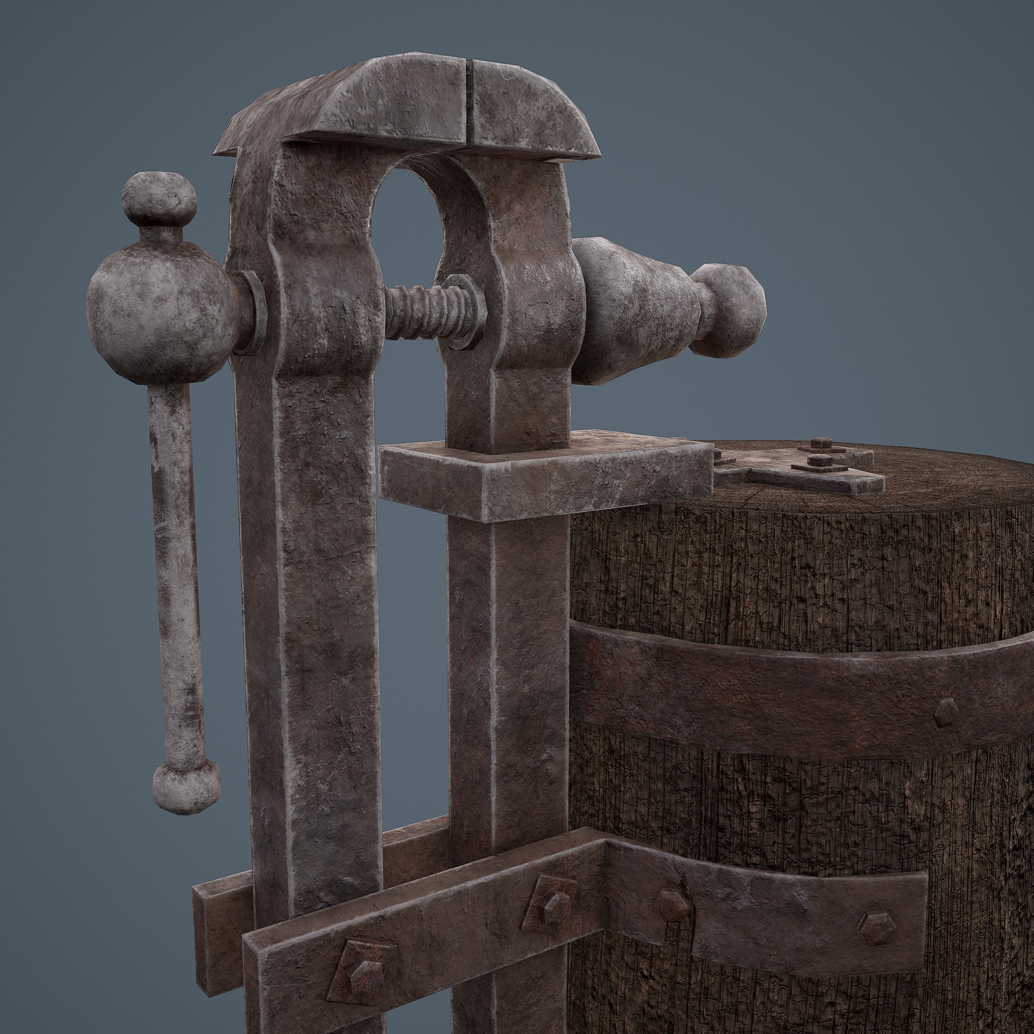 Medieval Blacksmith Vice - Free 3D Model by Get Dead Entertainment