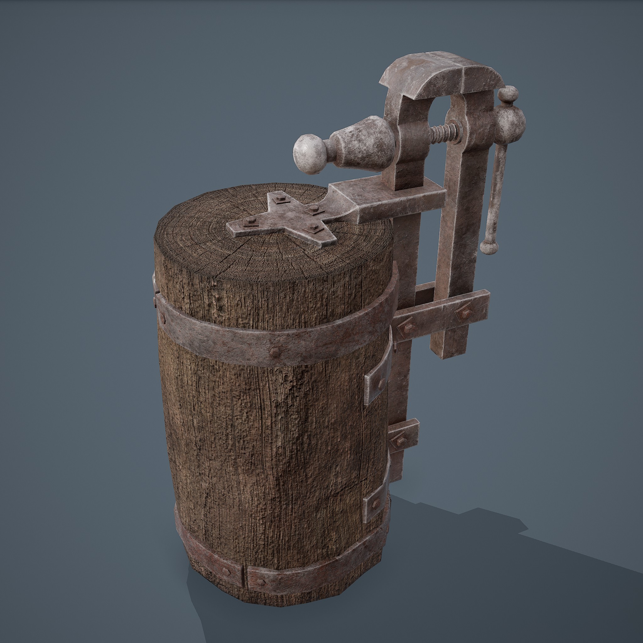 Medieval Blacksmith Vice - Free 3D Model by Get Dead Entertainment
