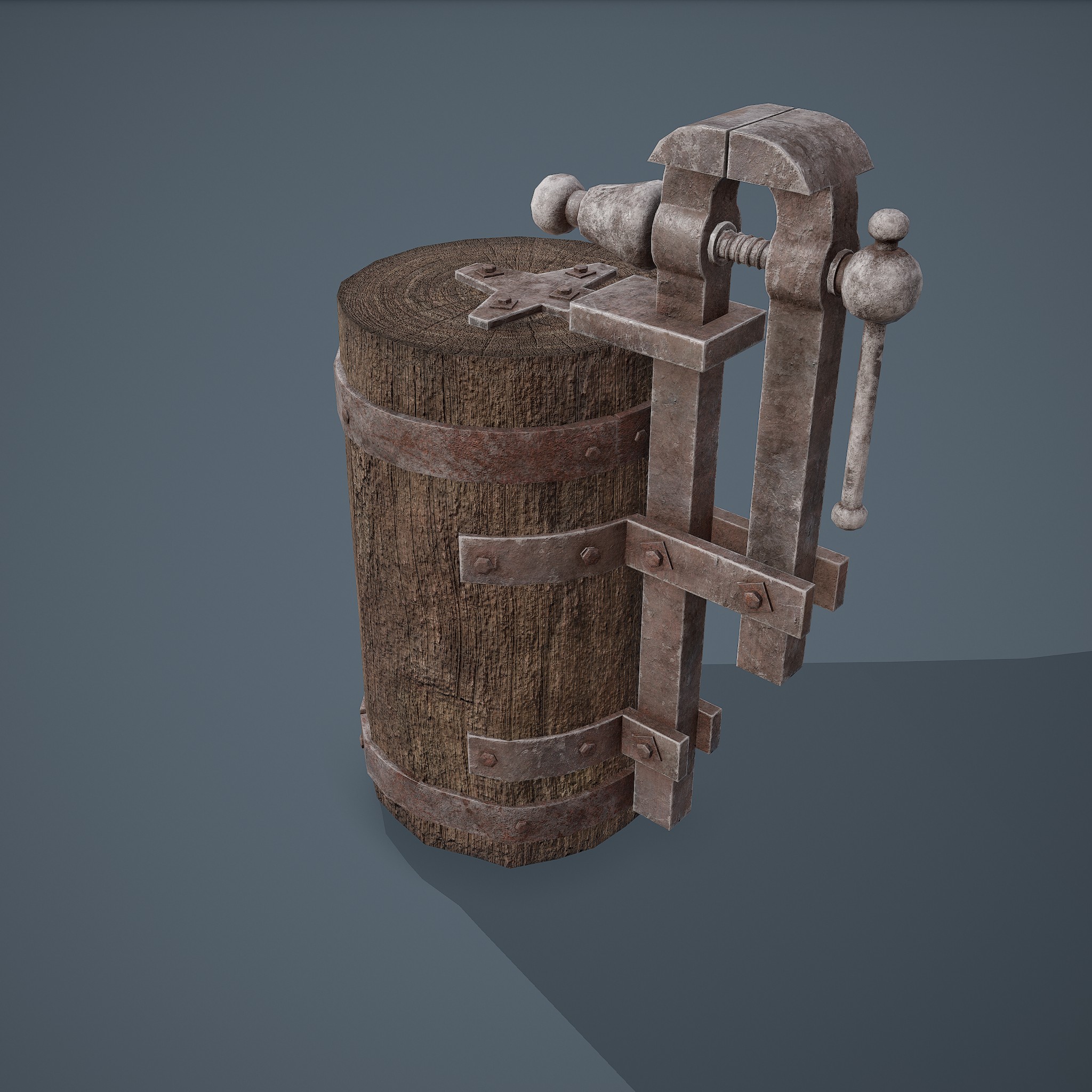 Medieval Blacksmith Vice - Free 3D Model by Get Dead Entertainment