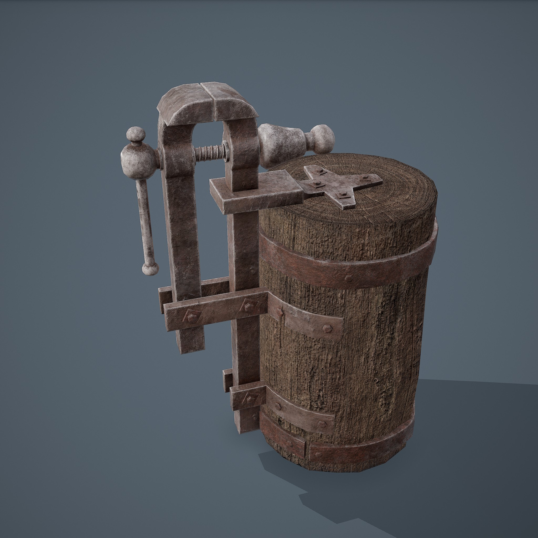 Medieval Blacksmith Vice - Free 3D Model by Get Dead Entertainment