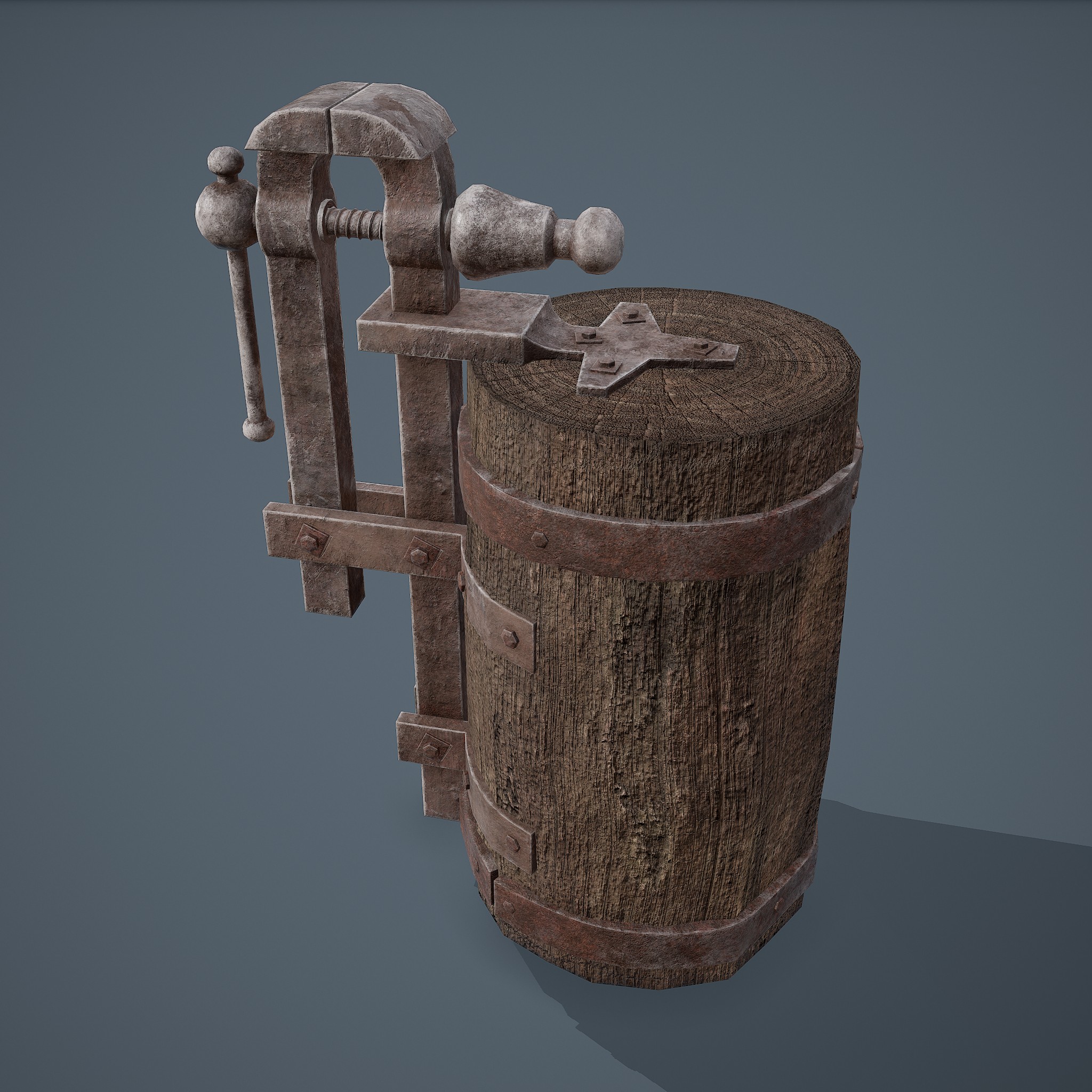 Medieval Blacksmith Vice - Free 3D Model by Get Dead Entertainment