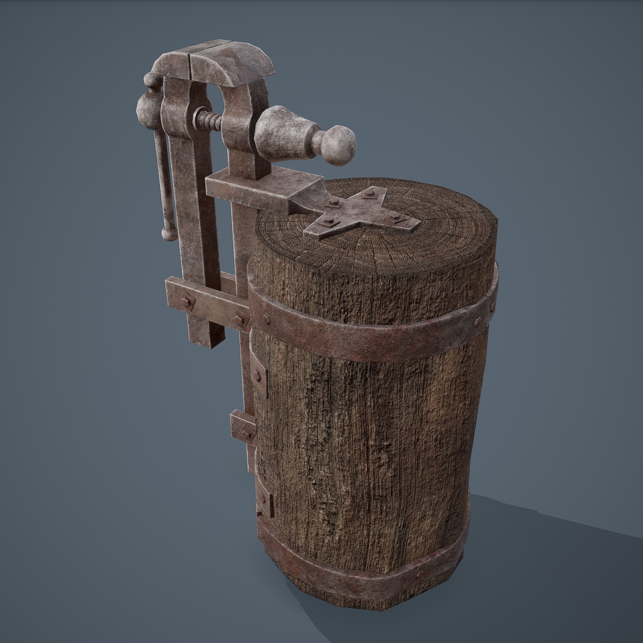Medieval Blacksmith Vice - Free 3D Model by Get Dead Entertainment