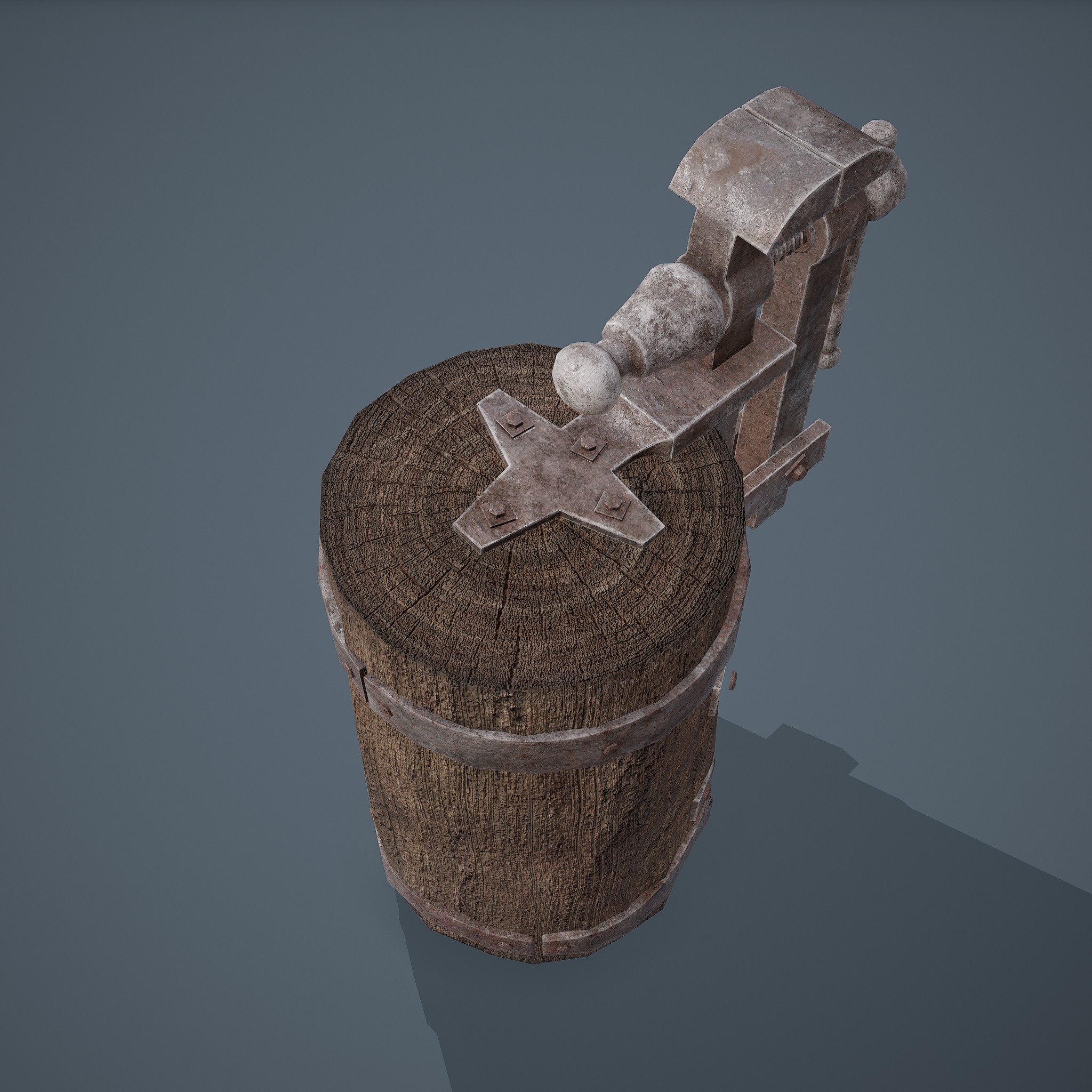 Medieval Blacksmith Vice - Free 3D Model by Get Dead Entertainment