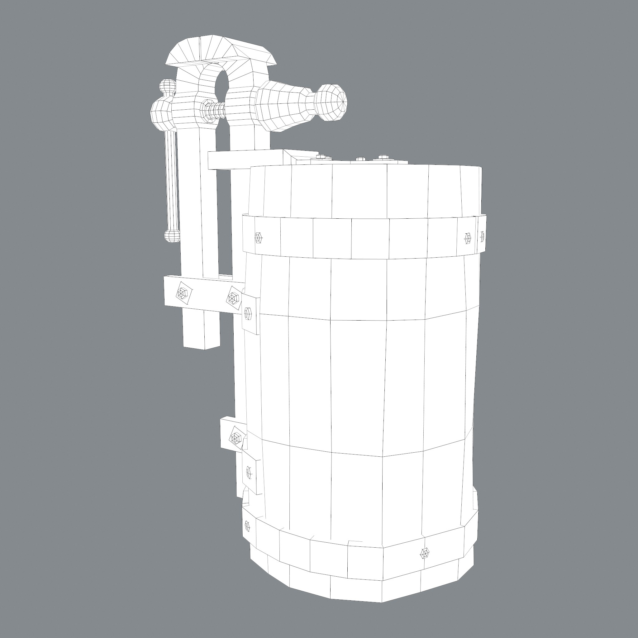 Medieval Blacksmith Vice - Free 3D Model by Get Dead Entertainment