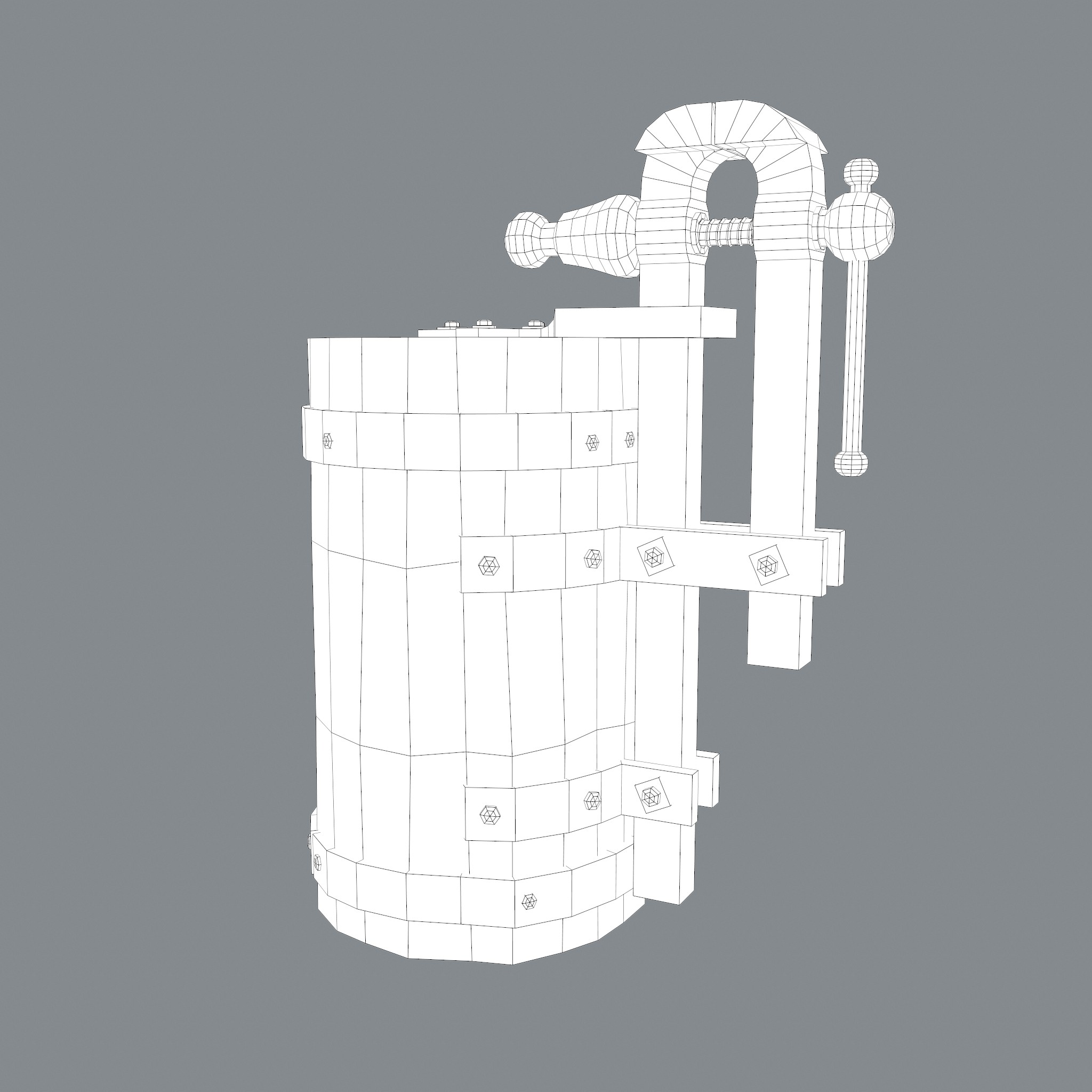 Medieval Blacksmith Vice - Free 3D Model by Get Dead Entertainment