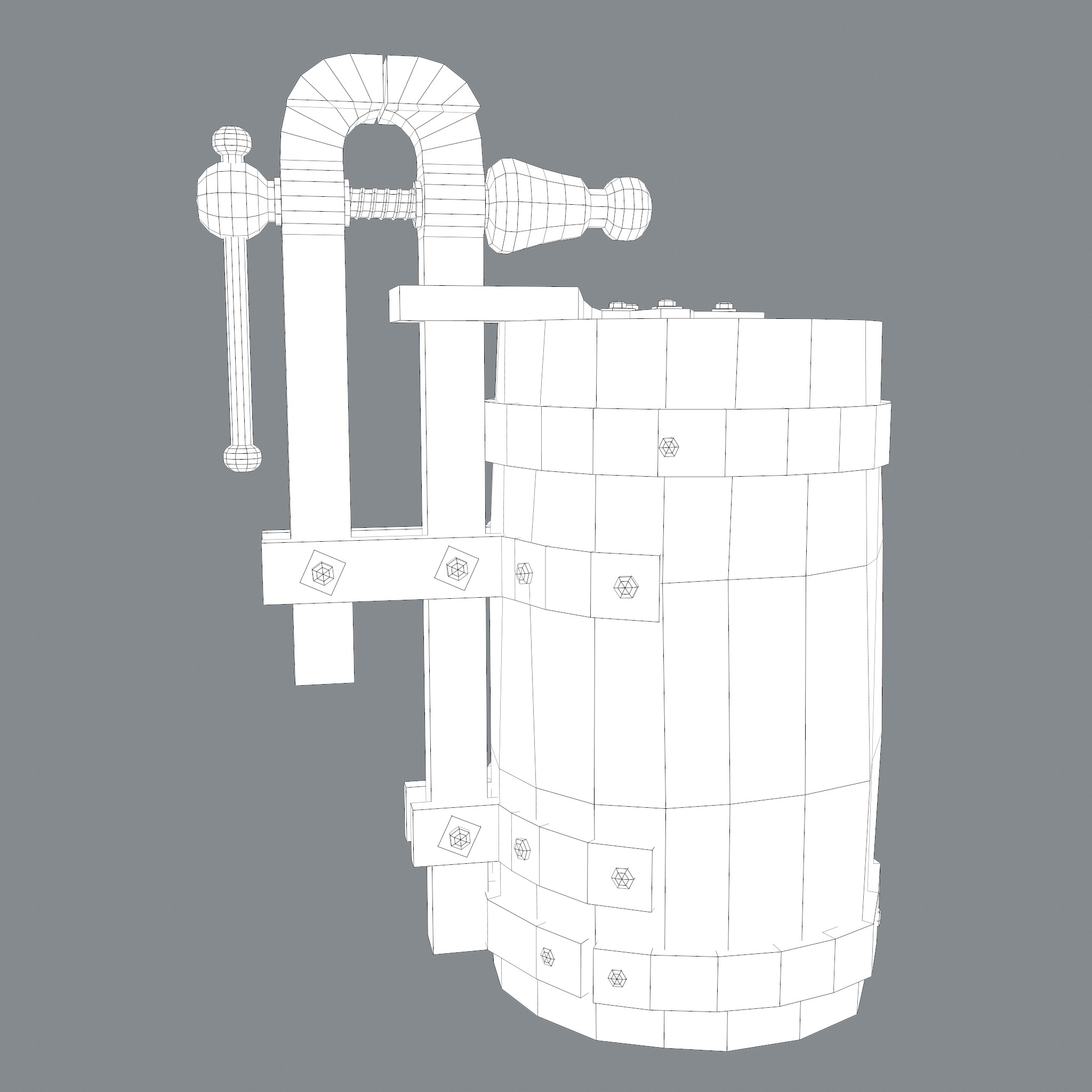 Medieval Blacksmith Vice - Free 3D Model by Get Dead Entertainment