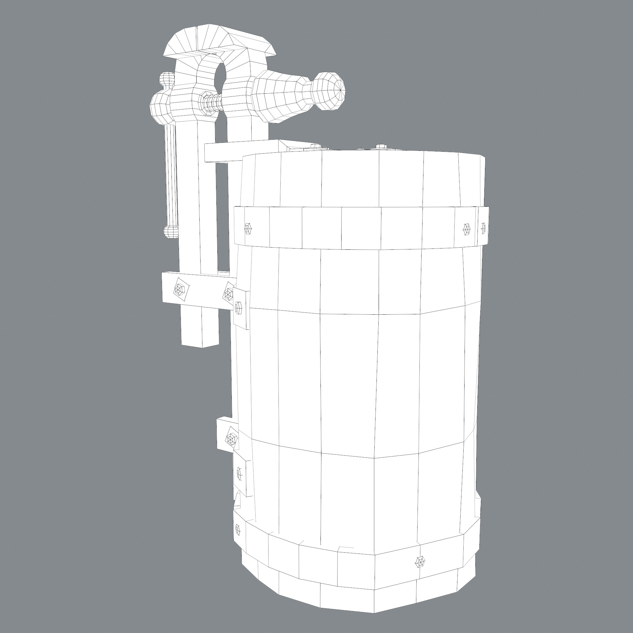 Medieval Blacksmith Vice - Free 3D Model by Get Dead Entertainment