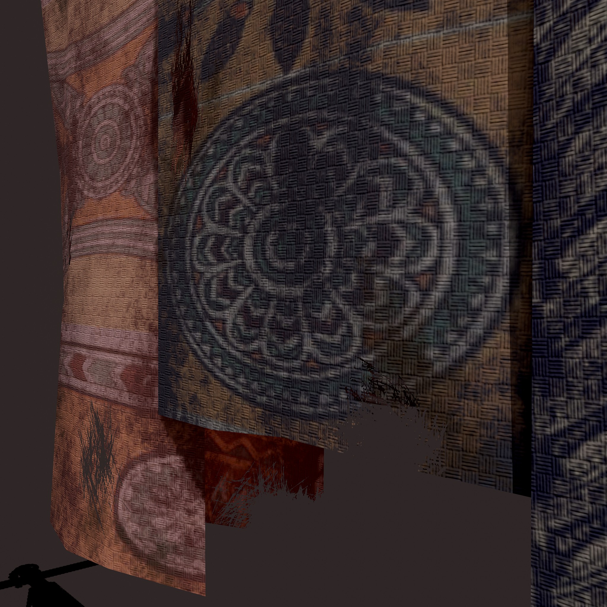 Medieval Blanket Hanger and Bucket - 3D Model by Get Dead Entertainment