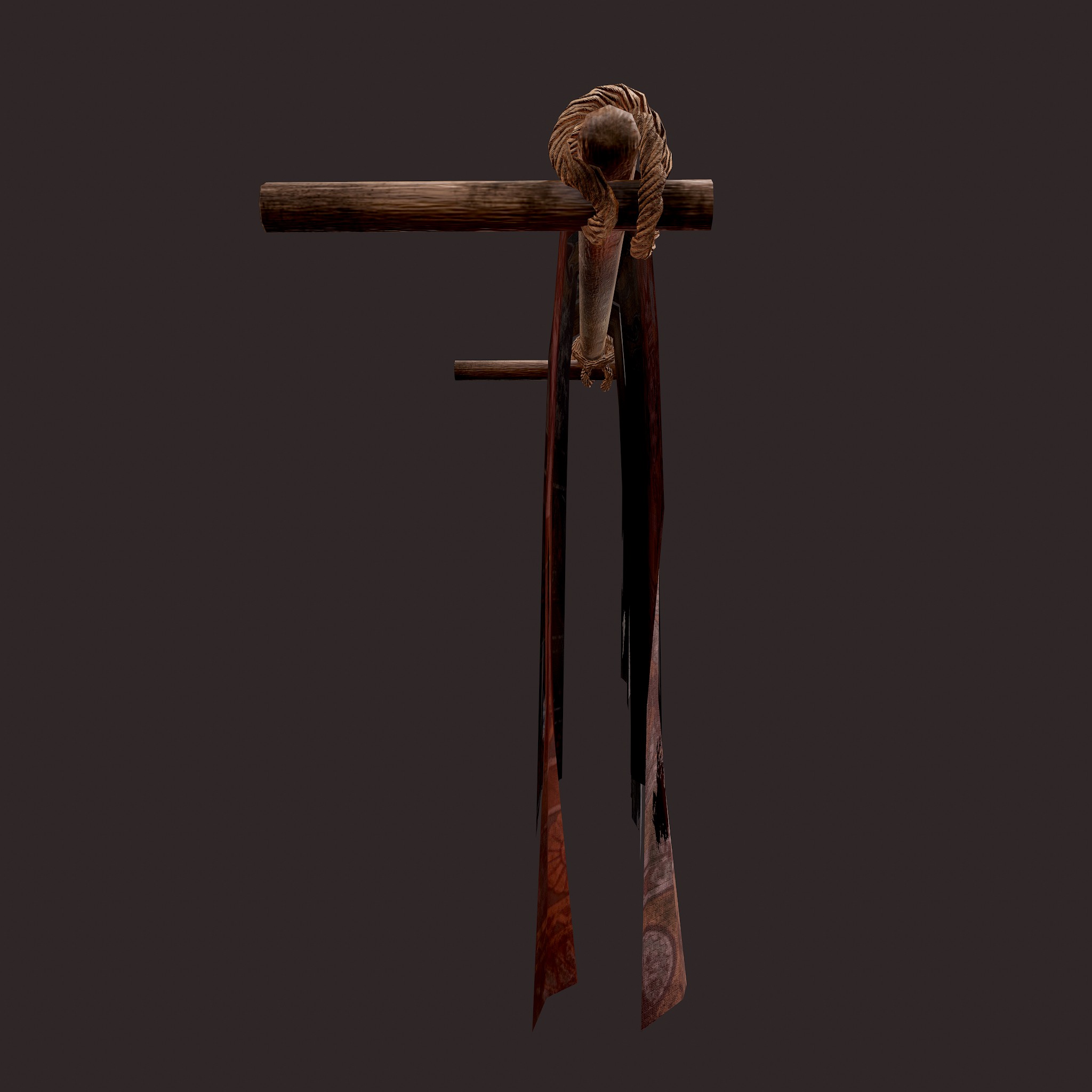Medieval Blanket Hanger - 3D Model by Get Dead Entertainment