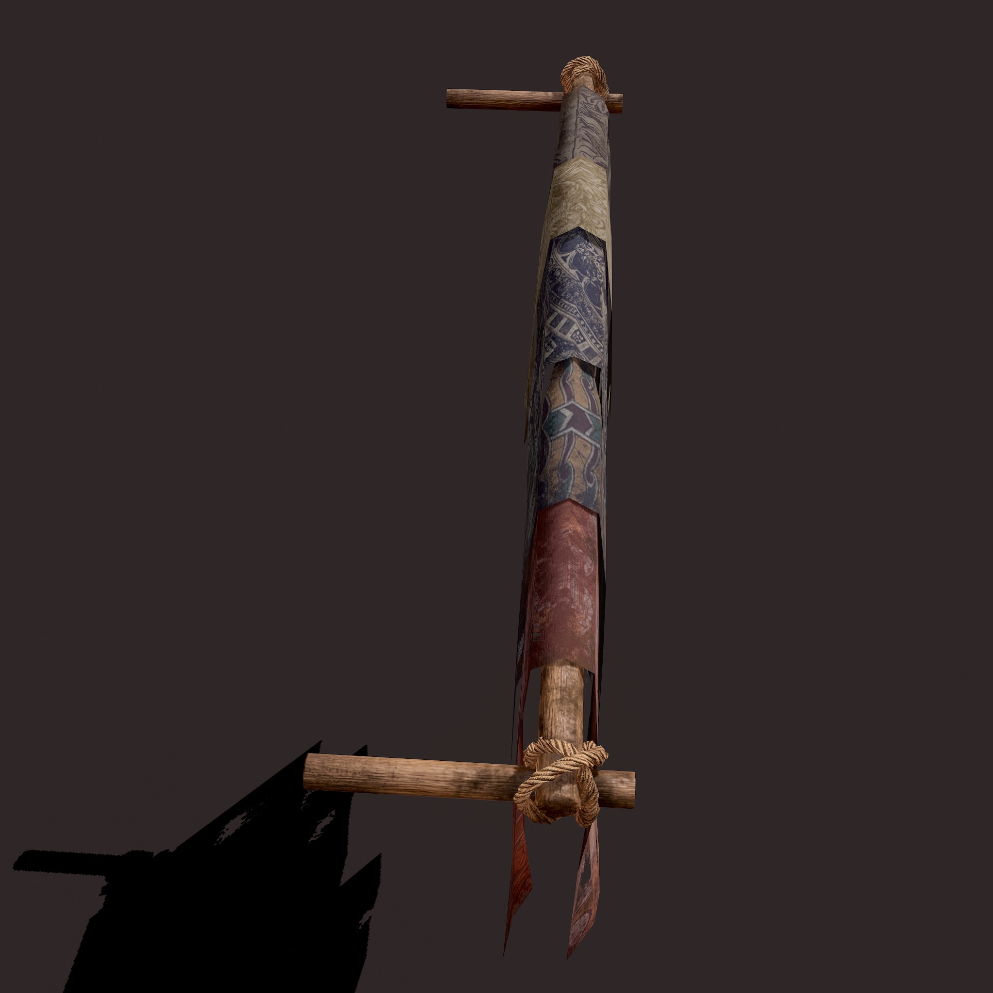 Medieval Blanket Hanger - 3D Model by Get Dead Entertainment