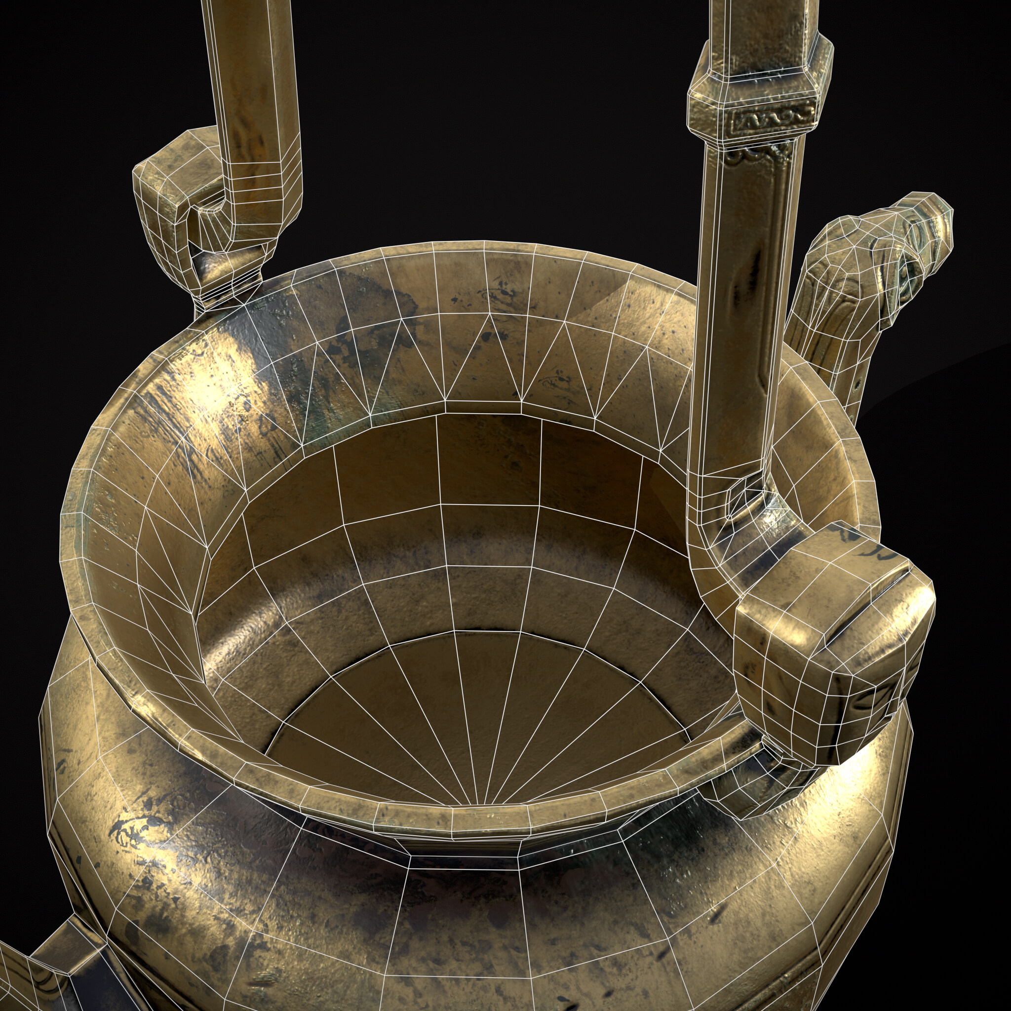 Medieval Brass Laver - 3D Model by Get Dead Entertainment