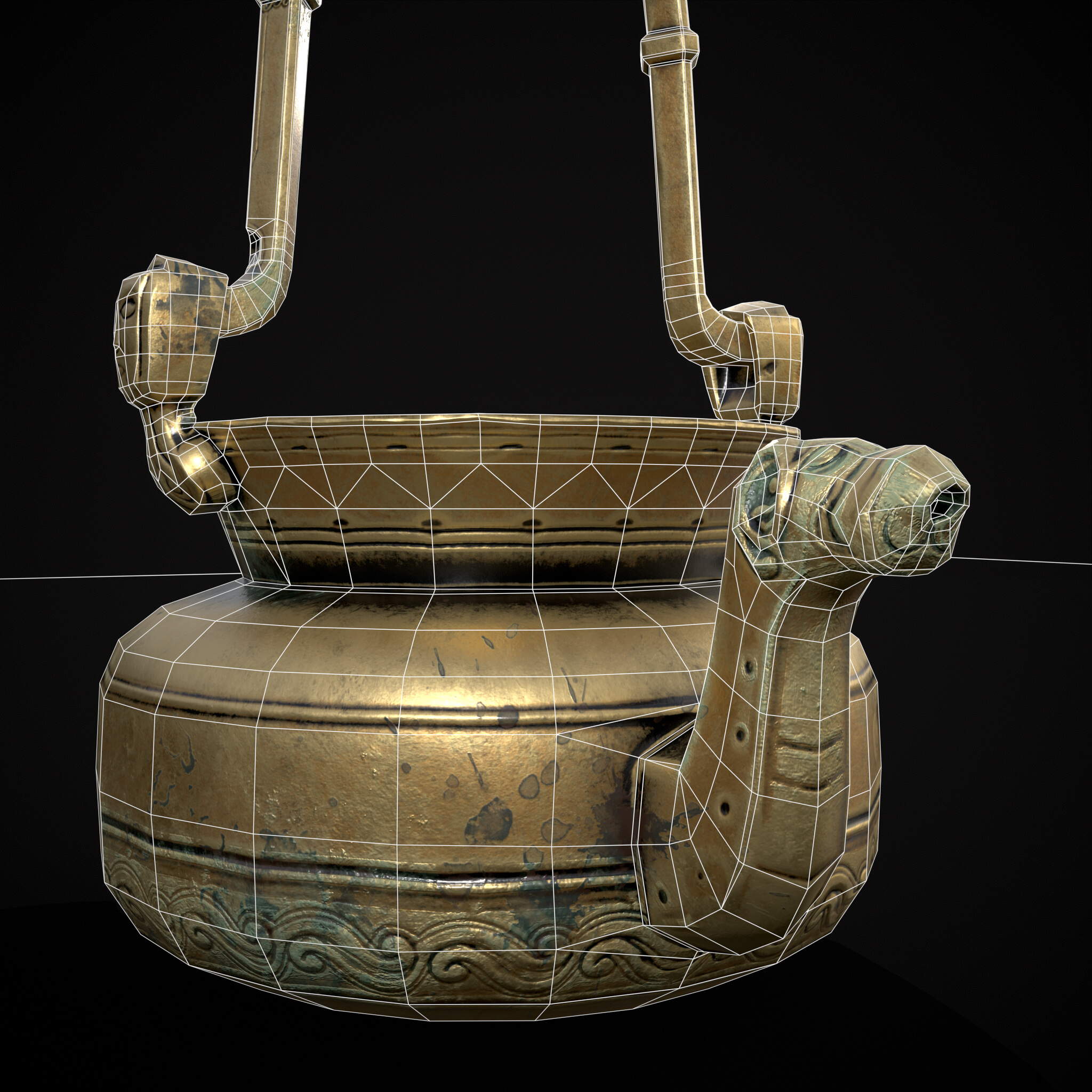 Medieval Brass Laver - 3D Model by Get Dead Entertainment