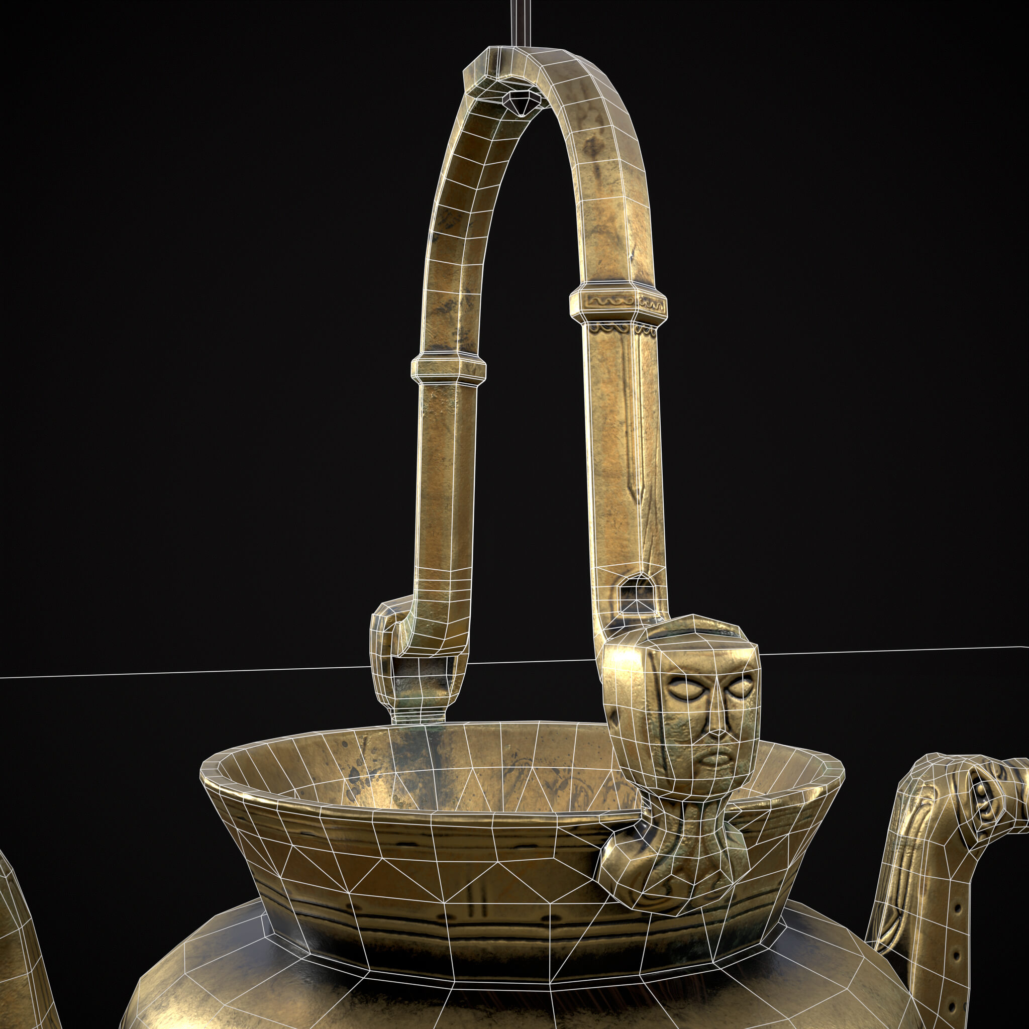Medieval Brass Laver - 3D Model by Get Dead Entertainment