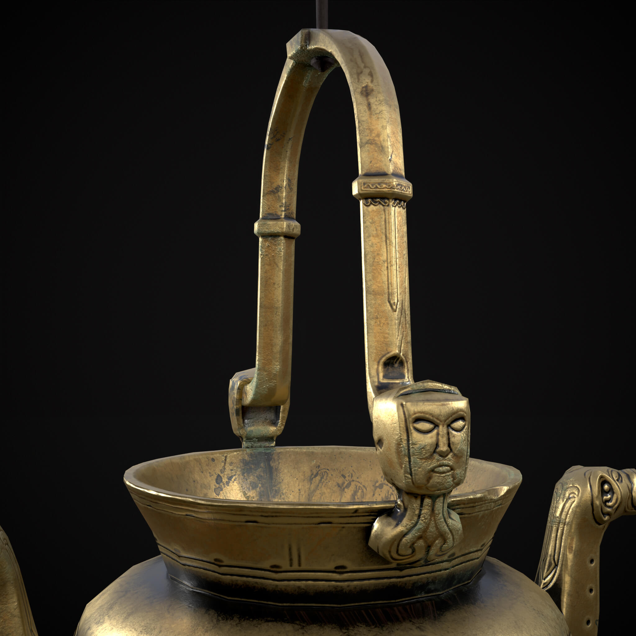 Medieval Brass Laver - 3D Model by Get Dead Entertainment