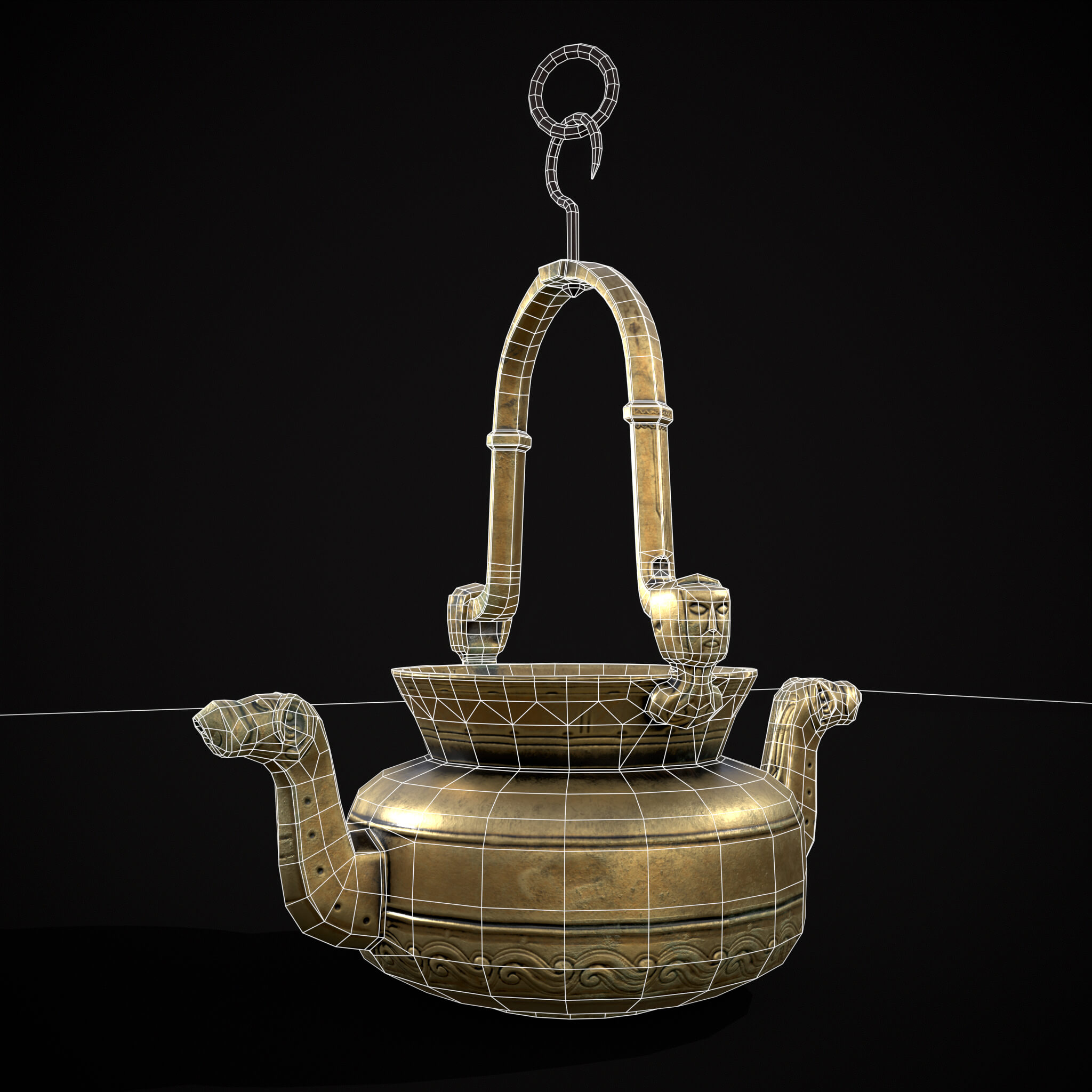 Medieval Brass Laver - 3D Model by Get Dead Entertainment