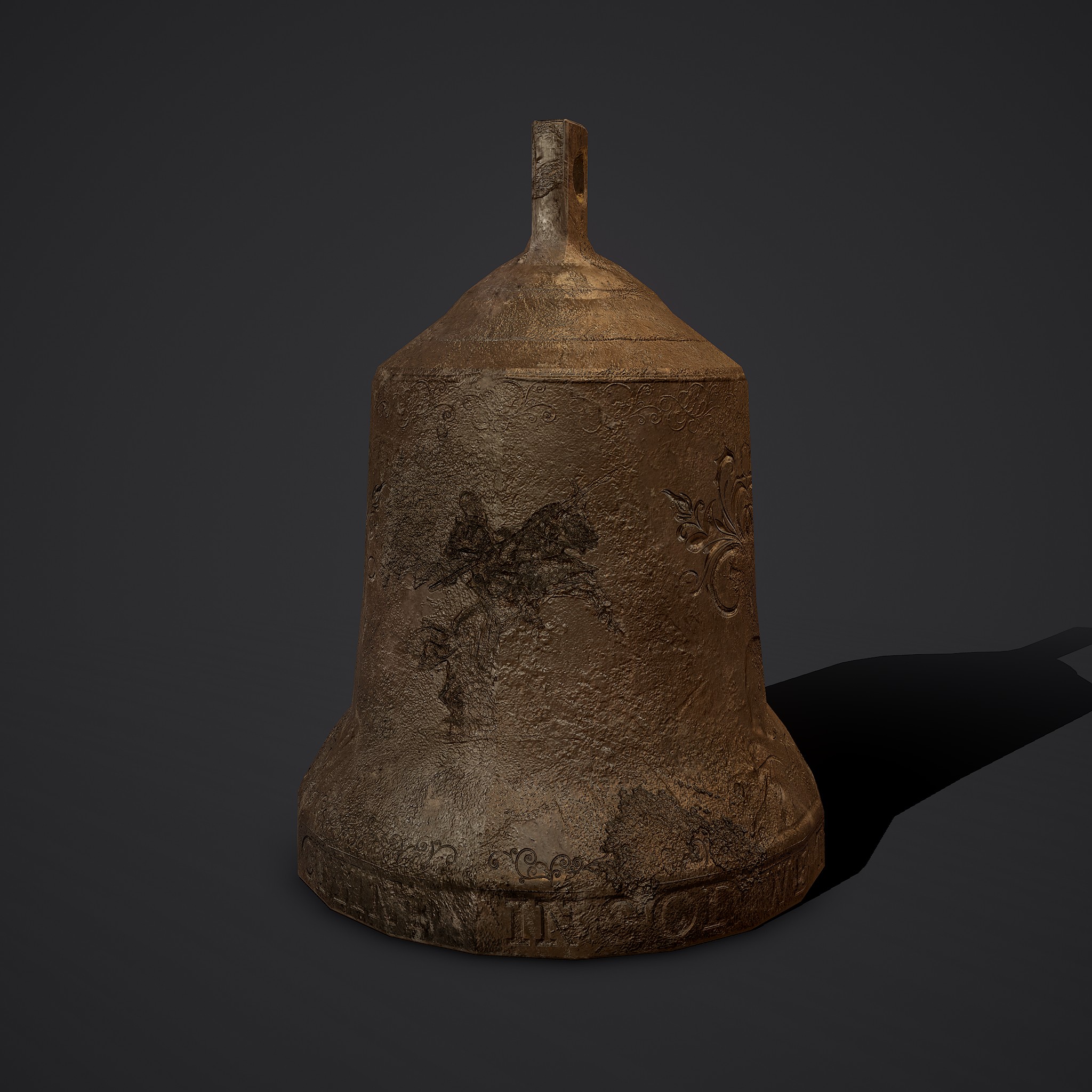 Medieval Bronze Bell - 3D Model by Get Dead Entertainment