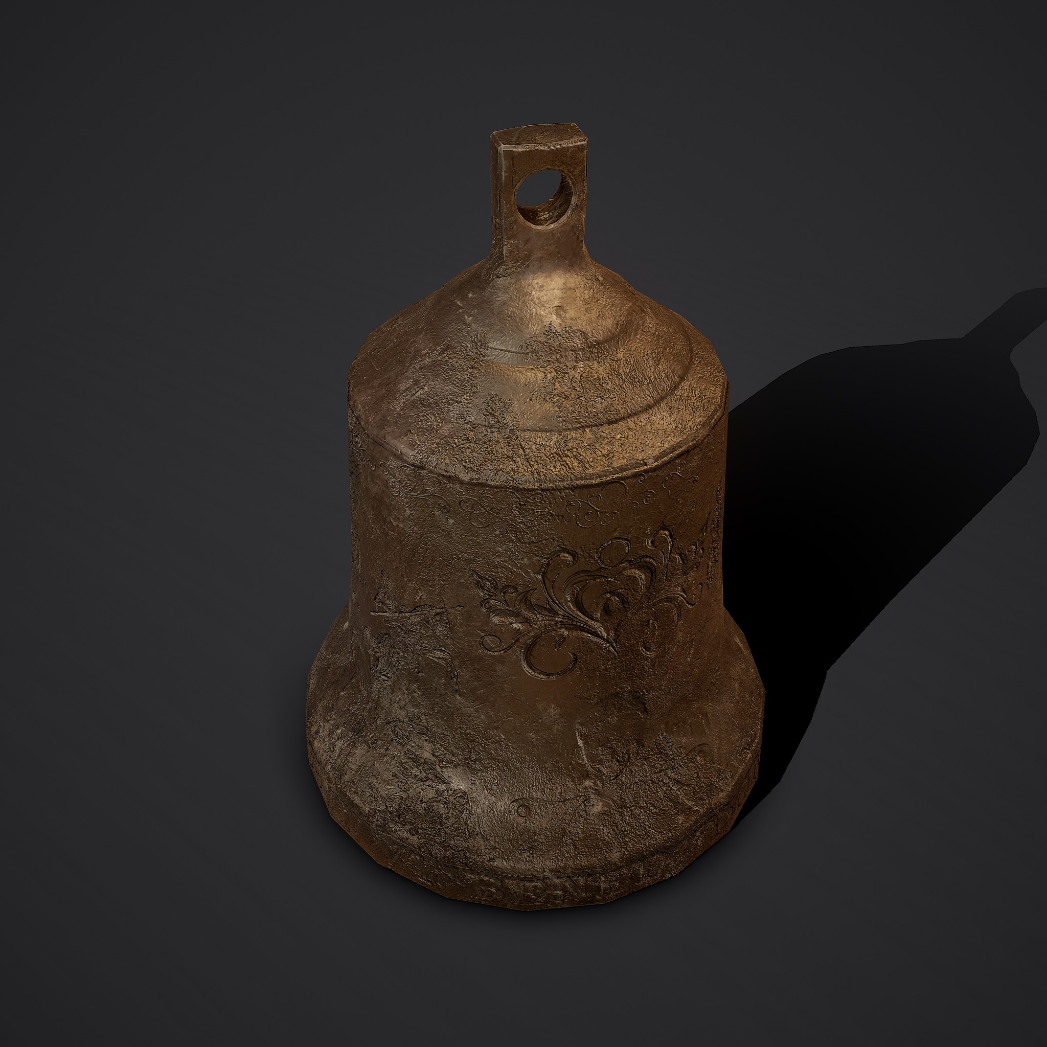 Medieval Bronze Bell - 3D Model by Get Dead Entertainment