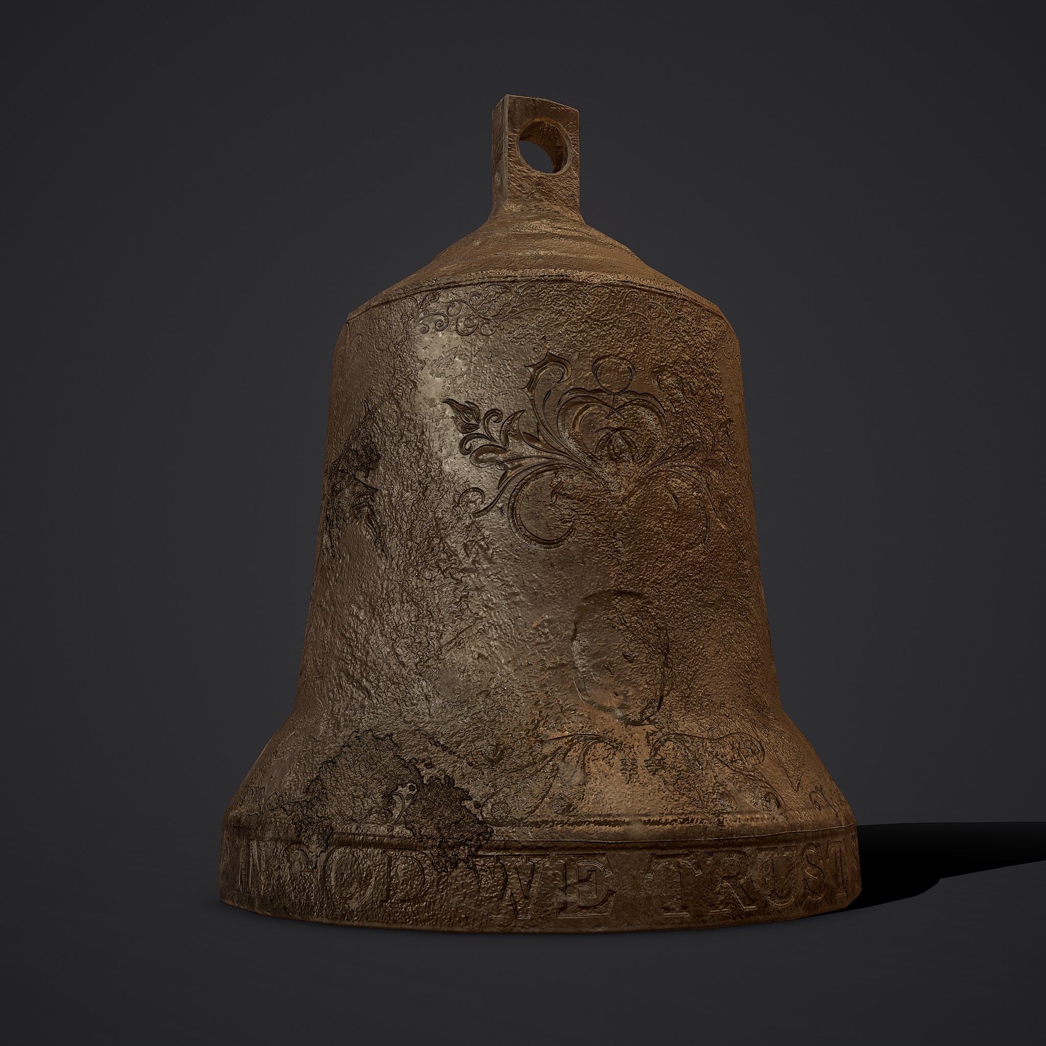 Medieval Bronze Bell - 3D Model by Get Dead Entertainment