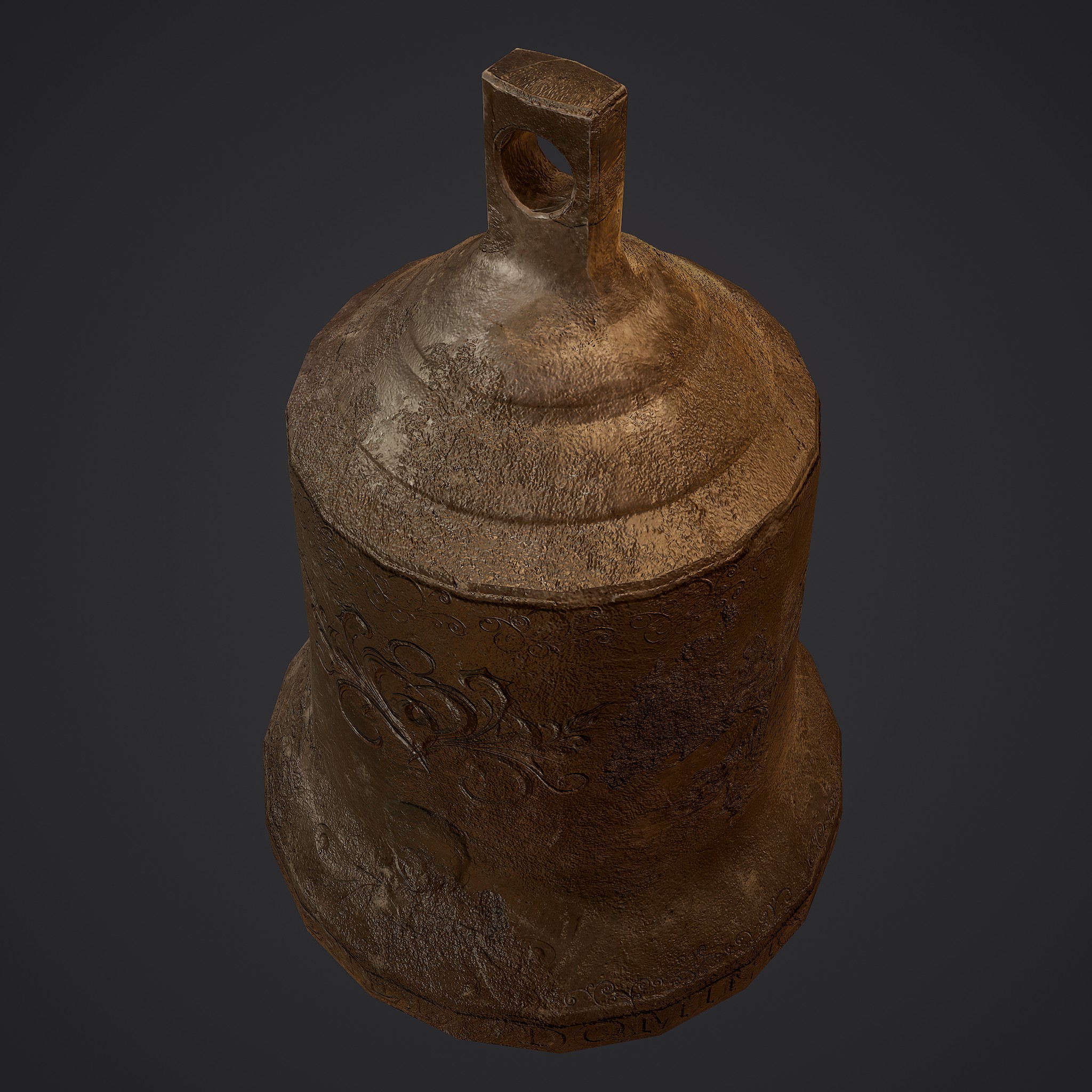 Medieval Bronze Bell - 3D Model by Get Dead Entertainment