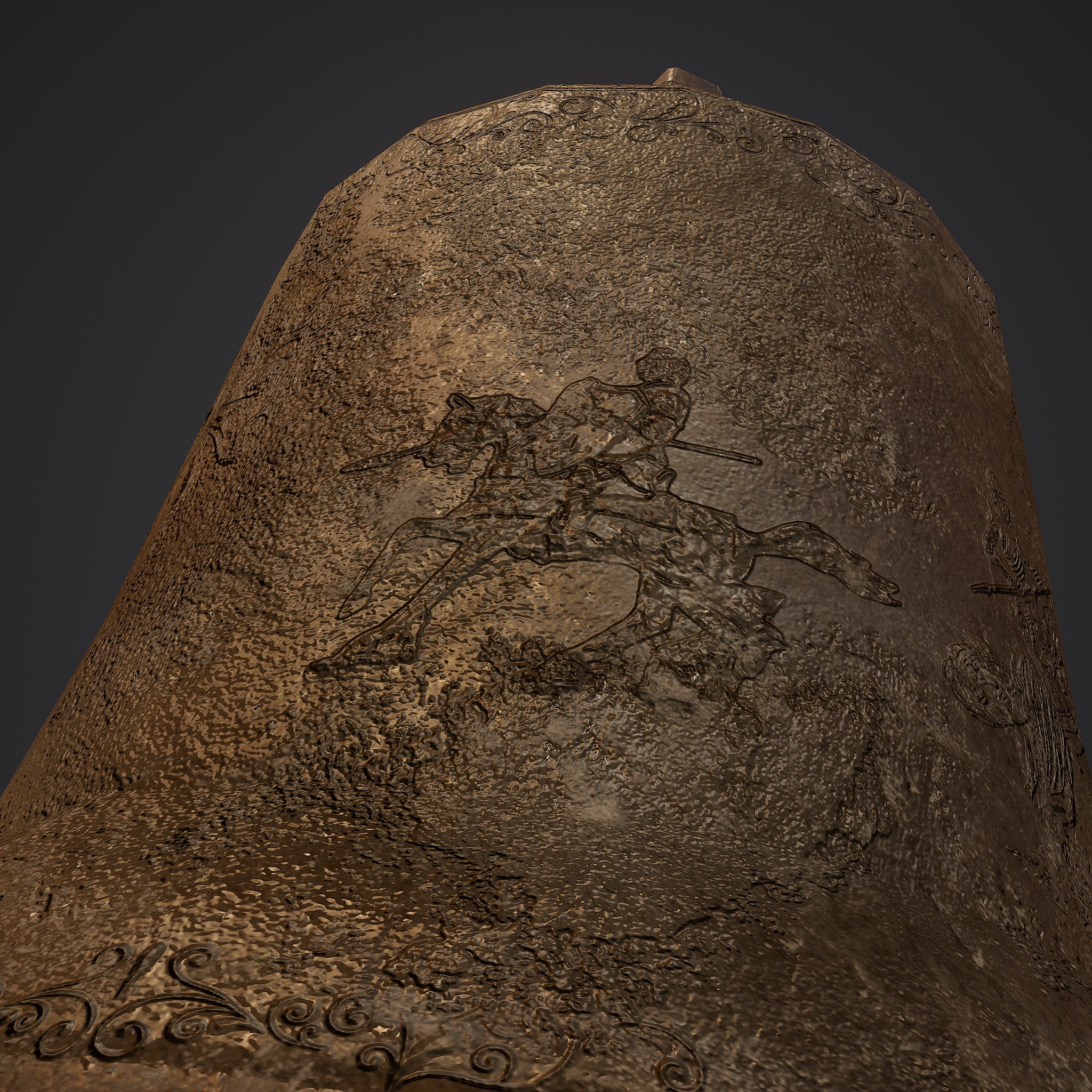 Medieval Bronze Bell - 3D Model by Get Dead Entertainment