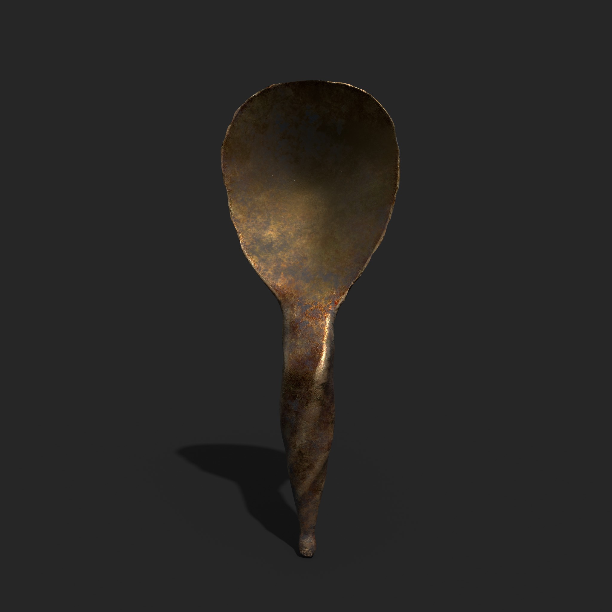 Medieval Bronze Spoon - 3D Model by Get Dead Entertainment