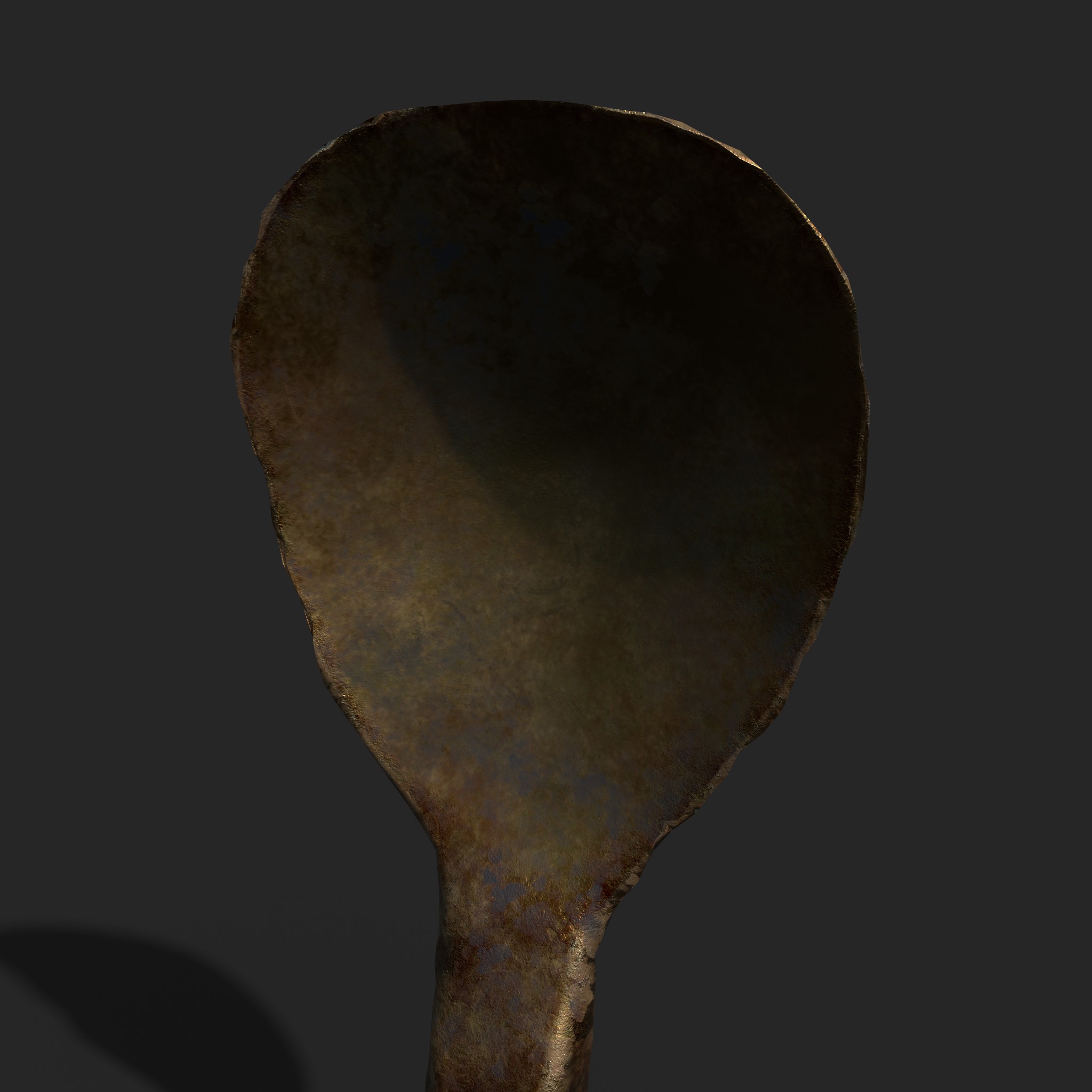Medieval Bronze Spoon - 3D Model by Get Dead Entertainment