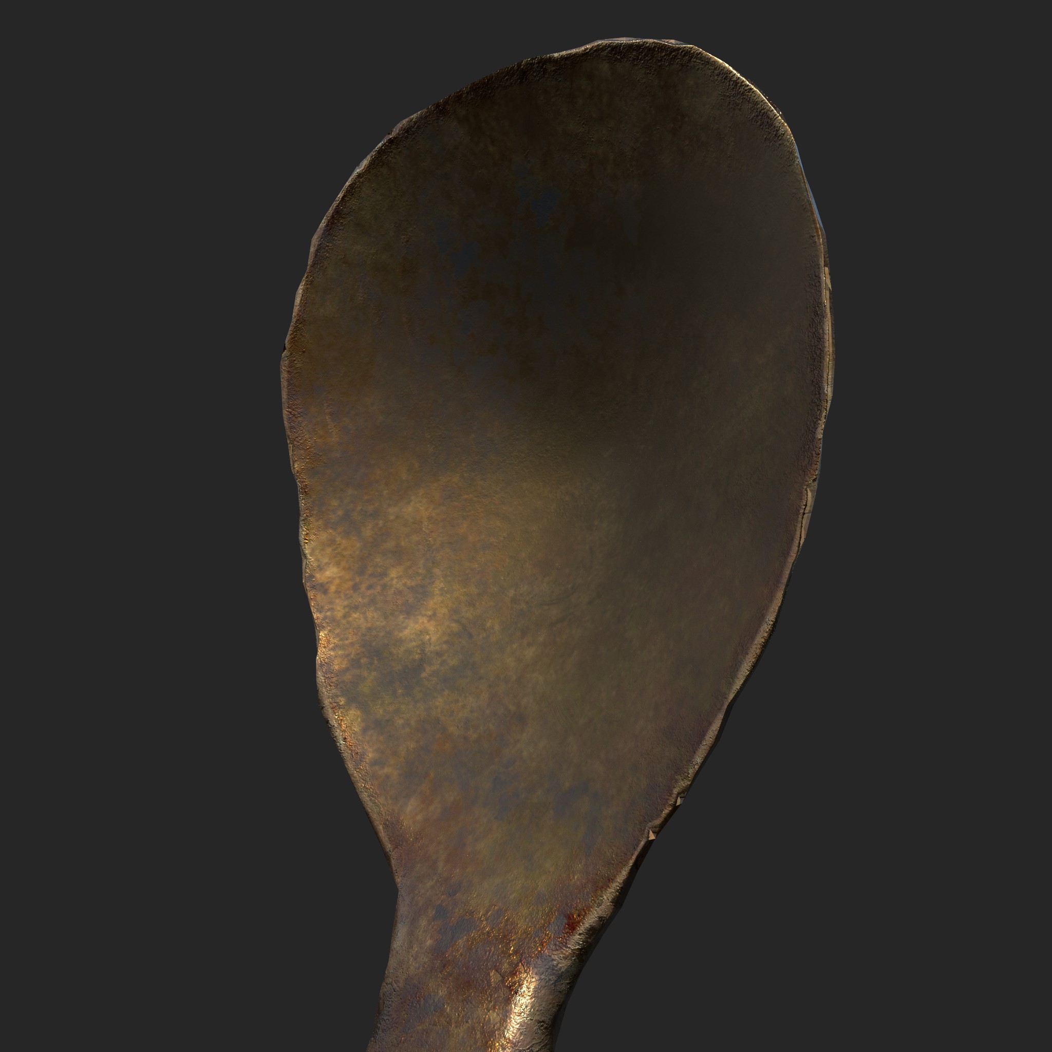 Medieval Bronze Spoon - 3D Model by Get Dead Entertainment