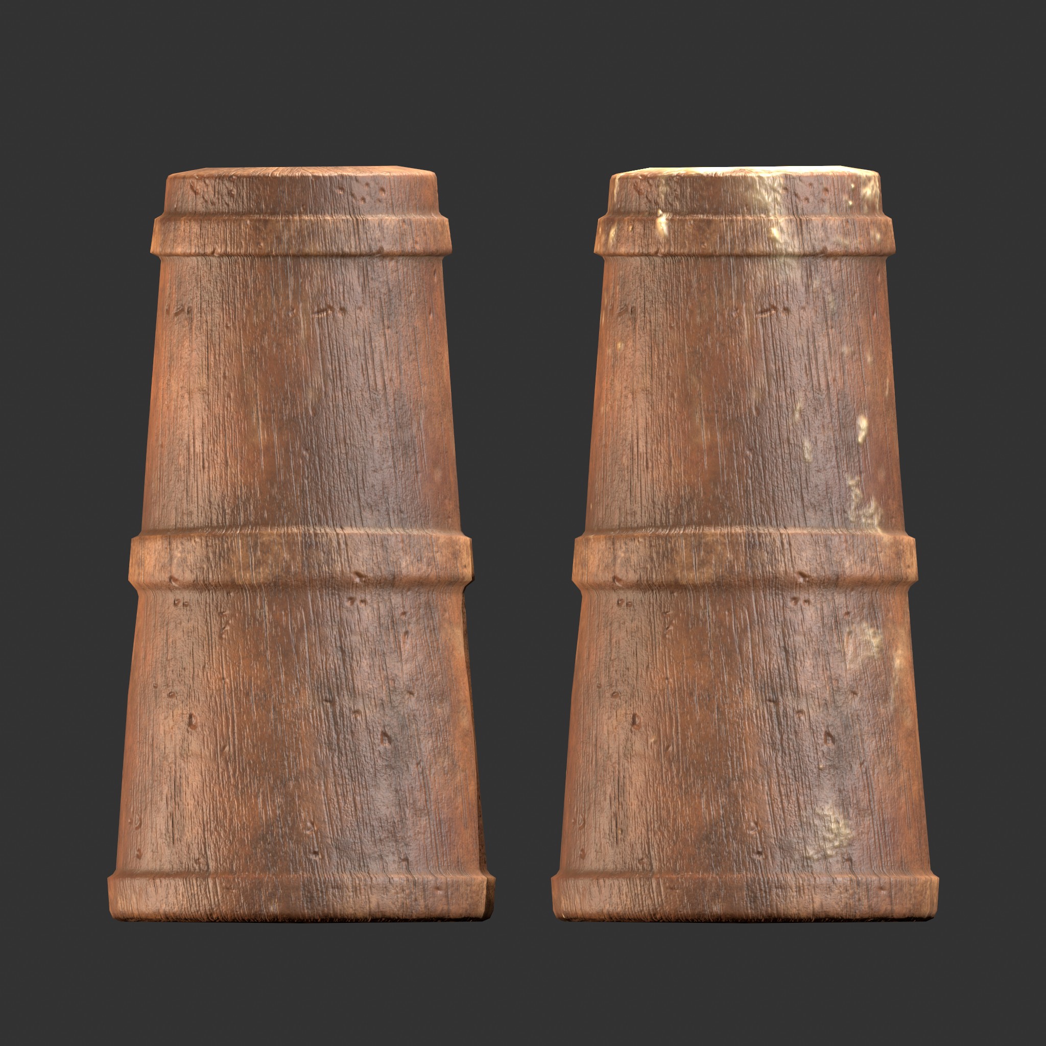 Medieval Butter Churner - 3D Model by Get Dead Entertainment