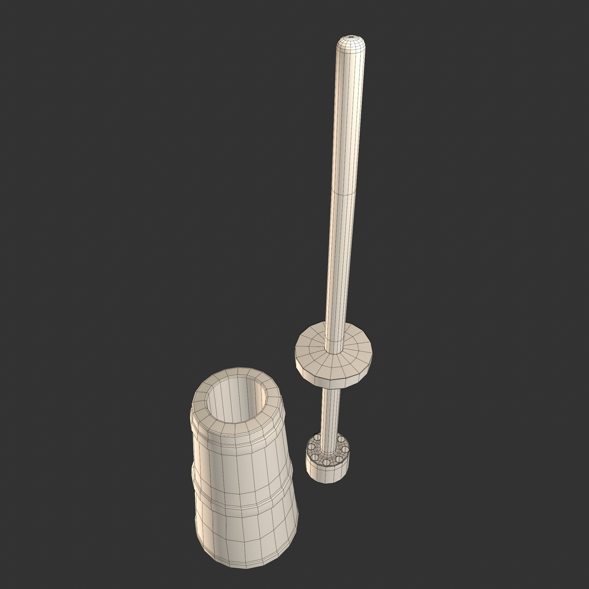 Medieval Butter Churner - 3D Model by Get Dead Entertainment